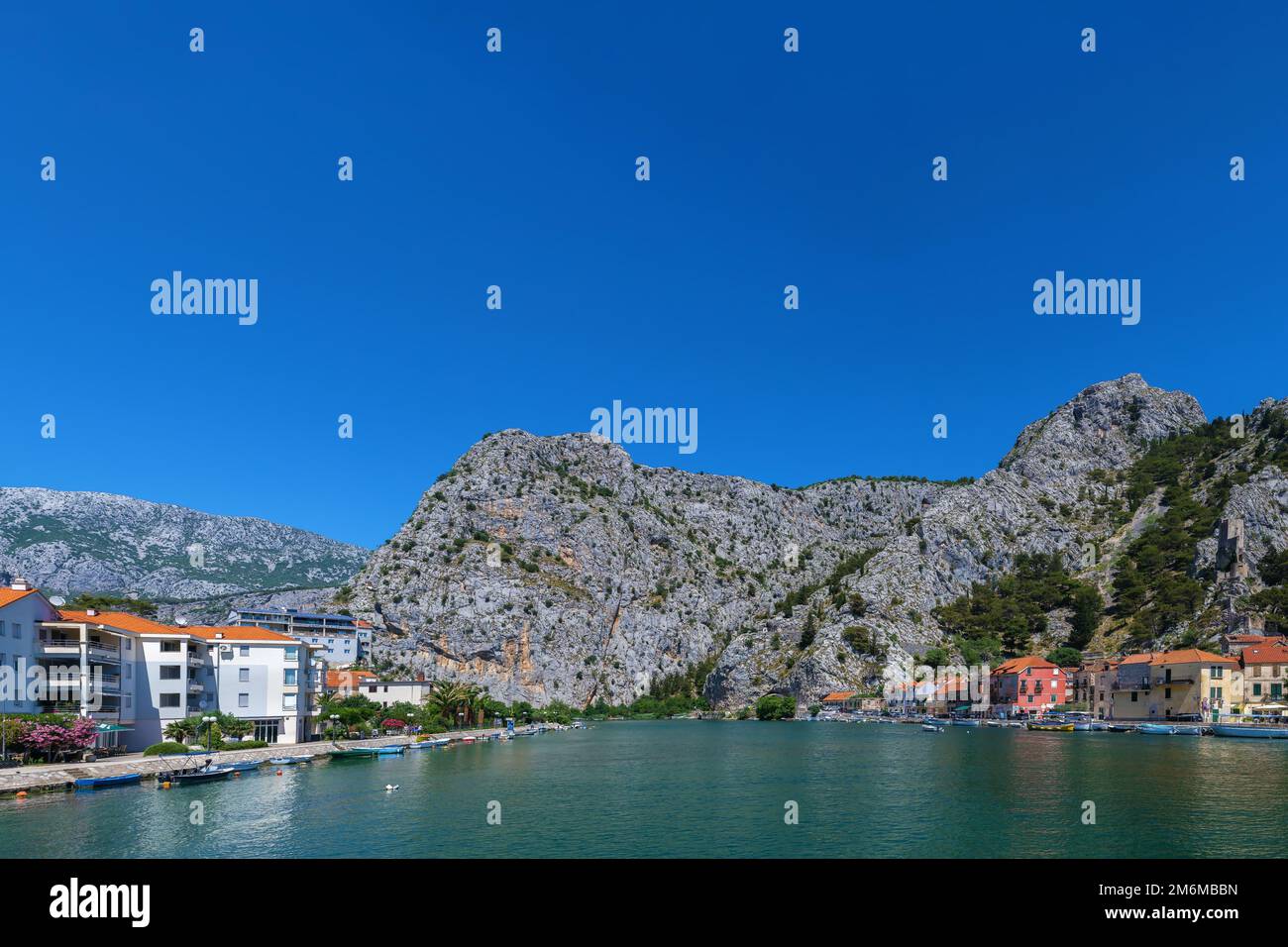 Omis city view in hi-res stock photography and images - Alamy
