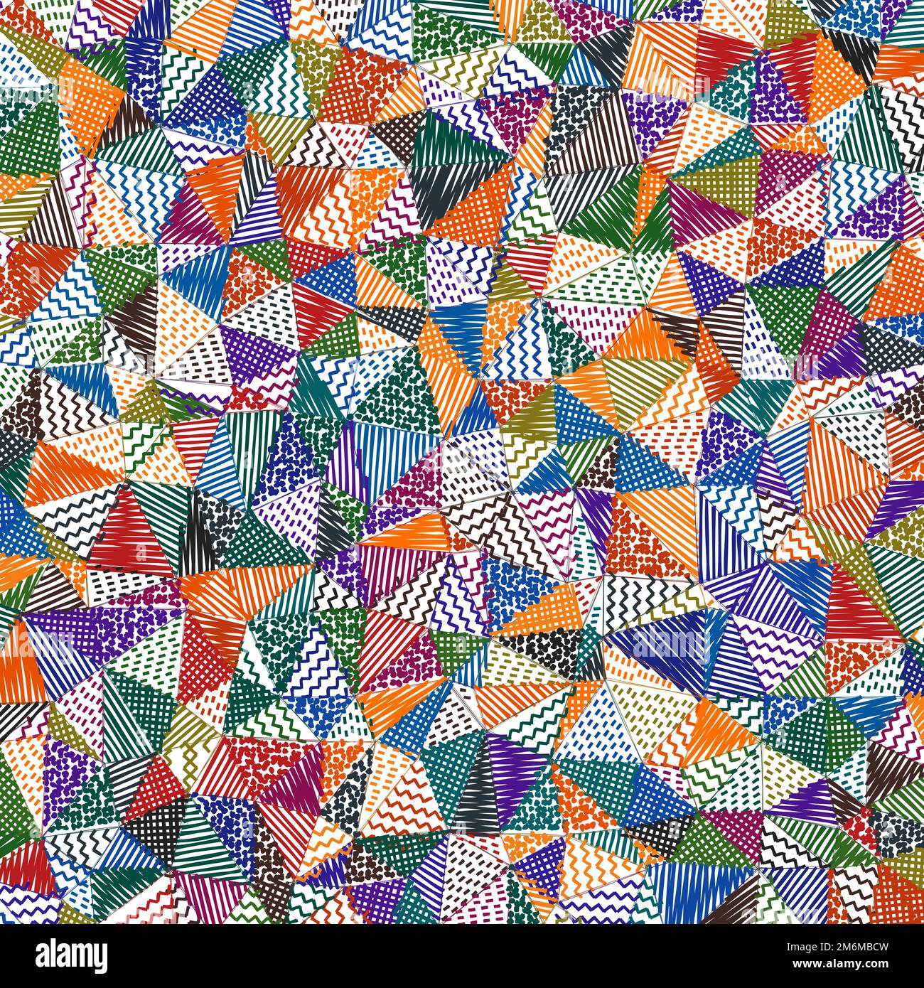 Low poly sketch background. Amazing square pattern. Appealing abstract ...