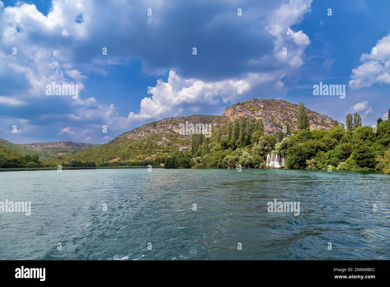 Roski slap waterfall, Croatia Stock Photo - Alamy