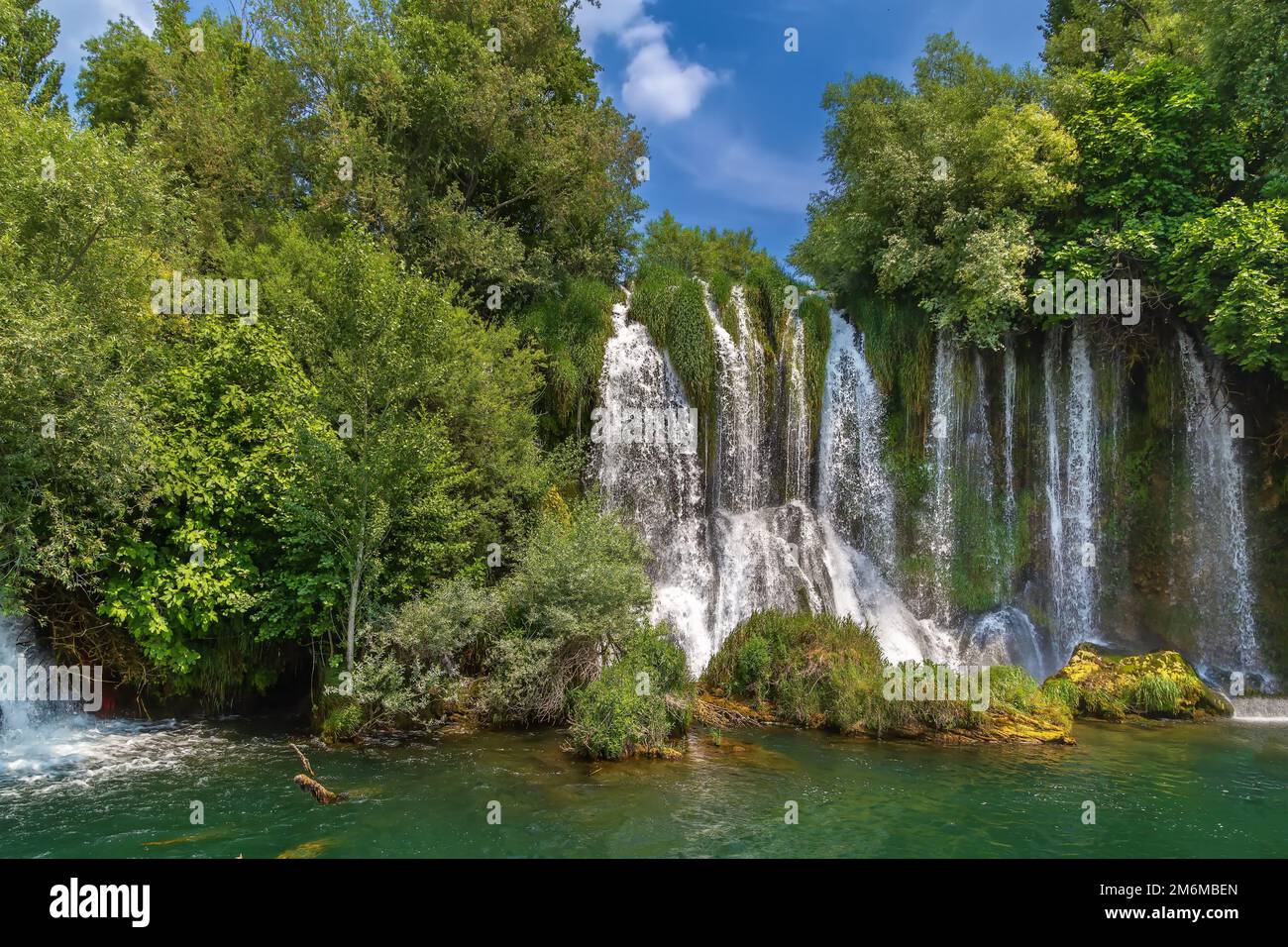 Roski slap waterfall, Croatia Stock Photo - Alamy