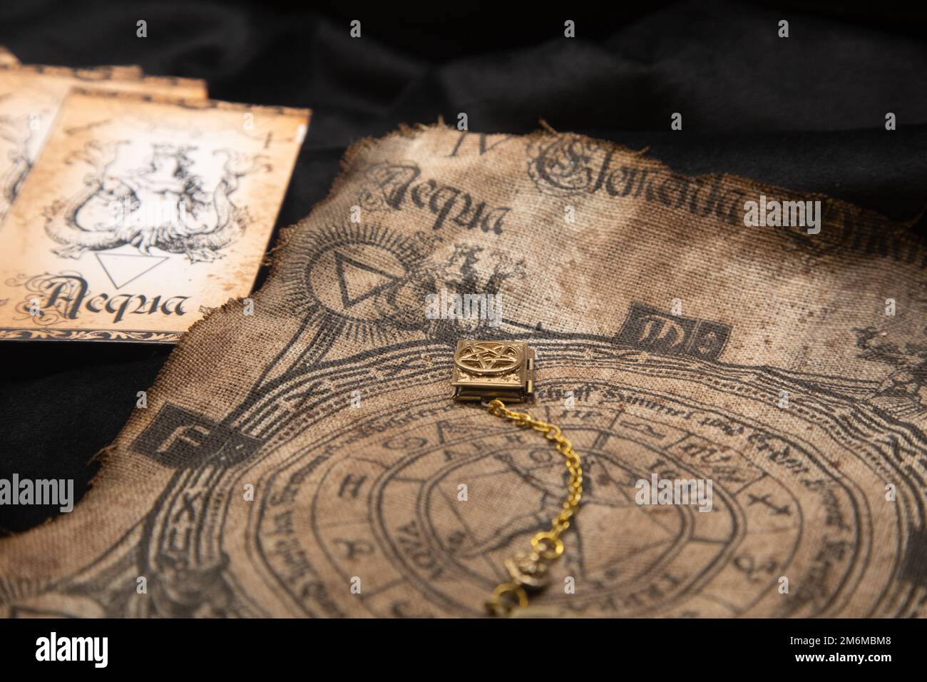 Ancient esoteric witchcraft background. Occultims and paganism old ...