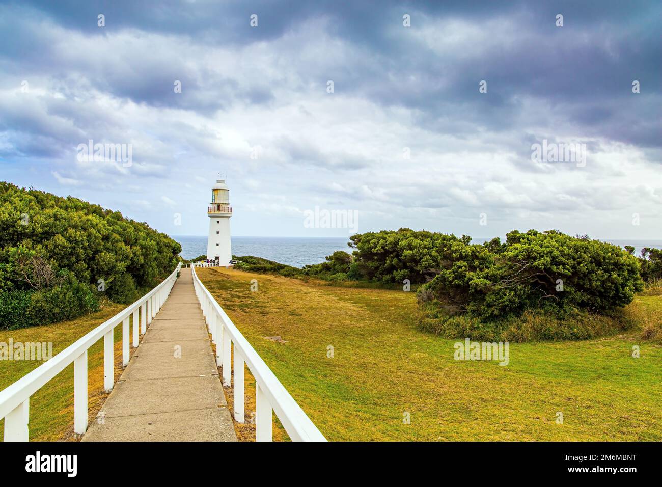 The path to the lighthouse Stock Photo - Alamy