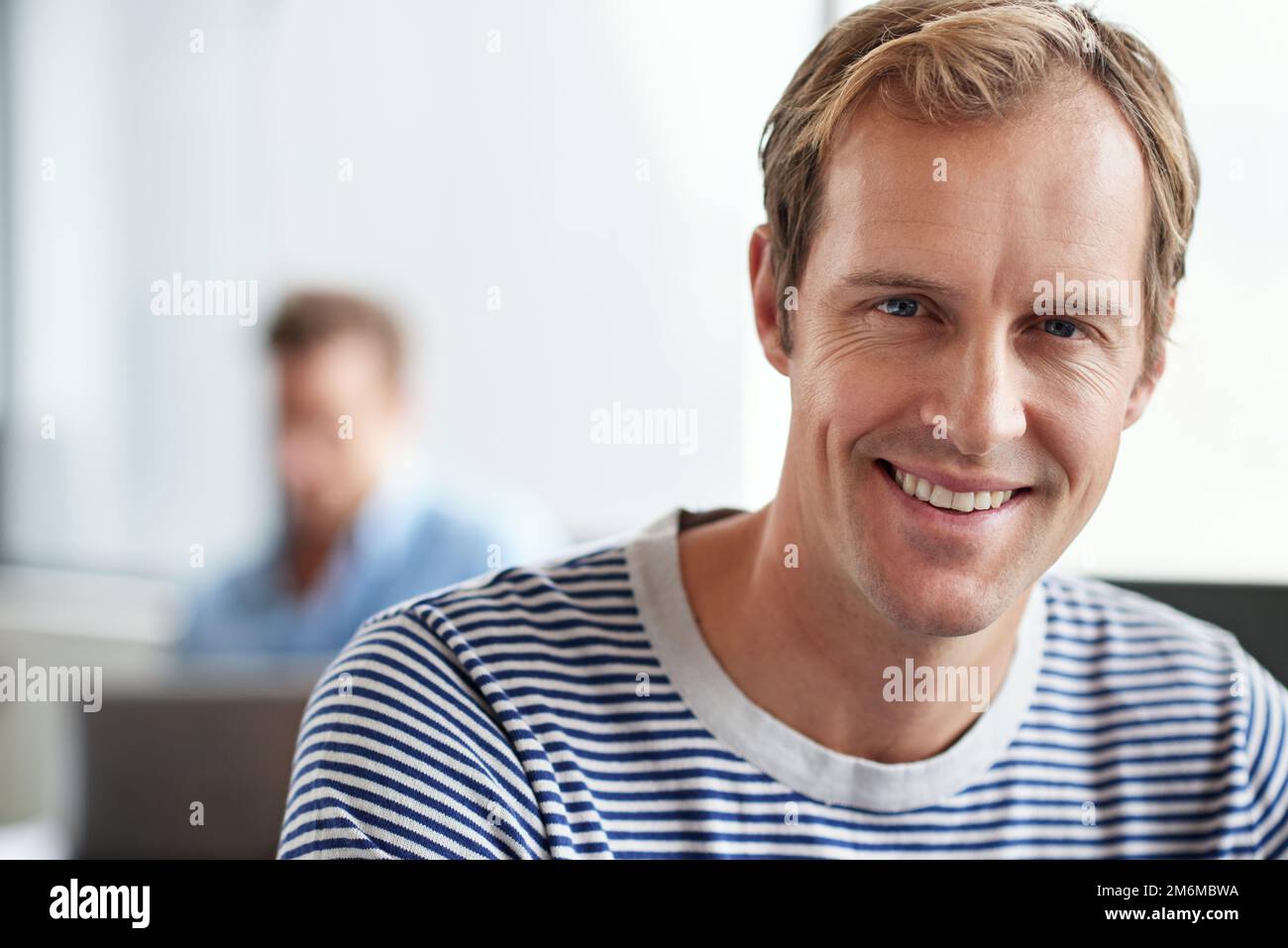 Happy work environment hi-res stock photography and images - Alamy