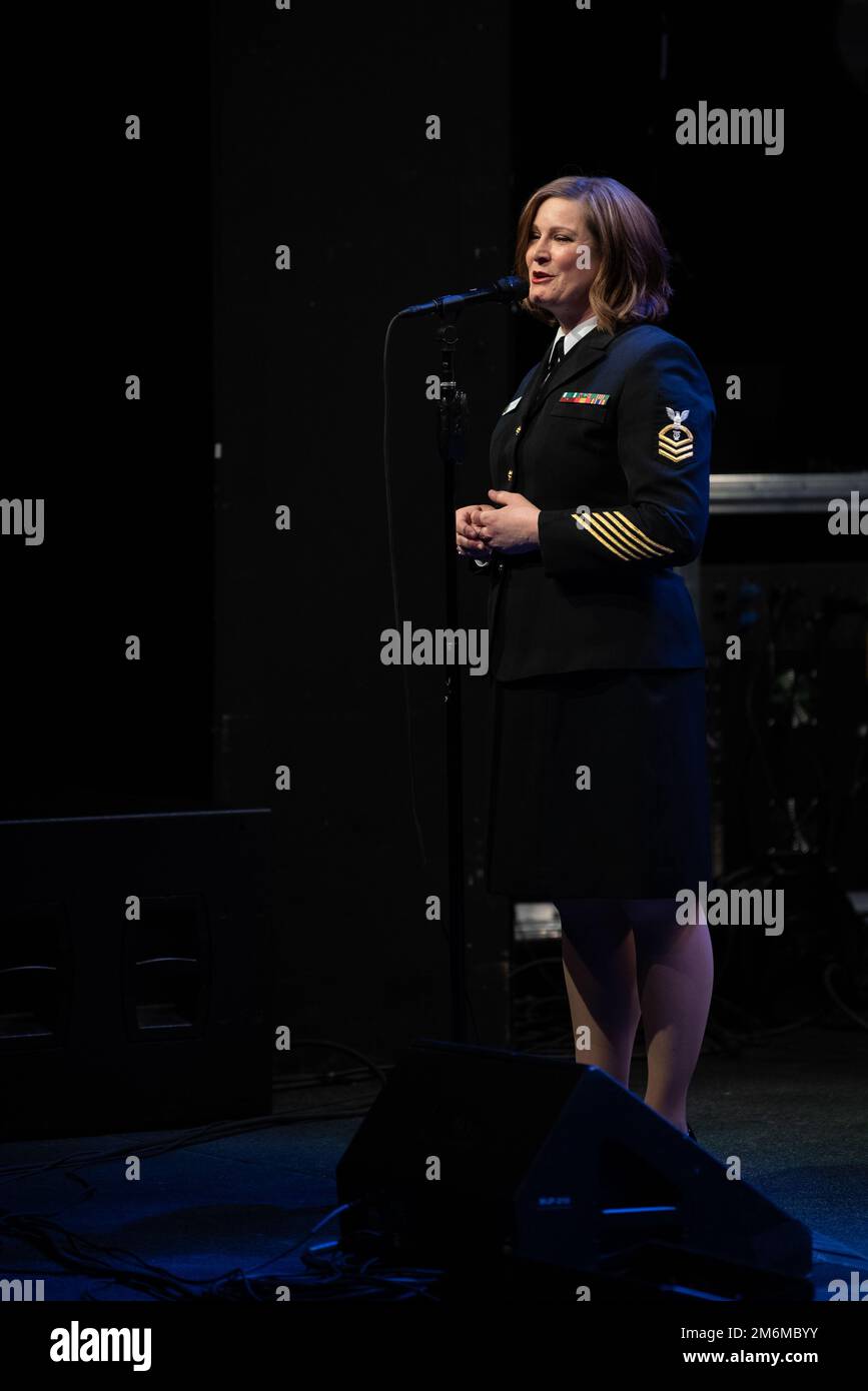 ROCHESTER, Minn. (May 1, 2022) Chief Musician Jennifer Stothoff, from ...