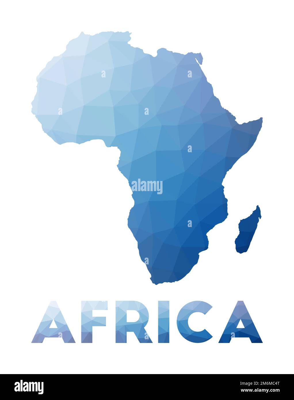Low poly map of Africa. Geometric illustration of the continent. Africa ... Low poly map of Africa. Geometric illustration of the continent. Africa ...