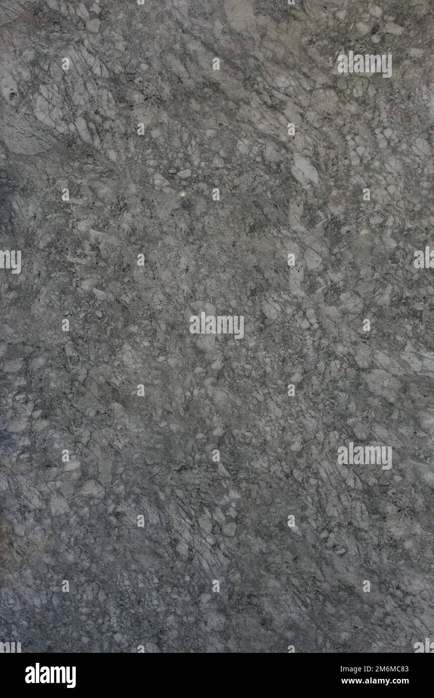 A vertical slab marble gray texture background Stock Photo - Alamy