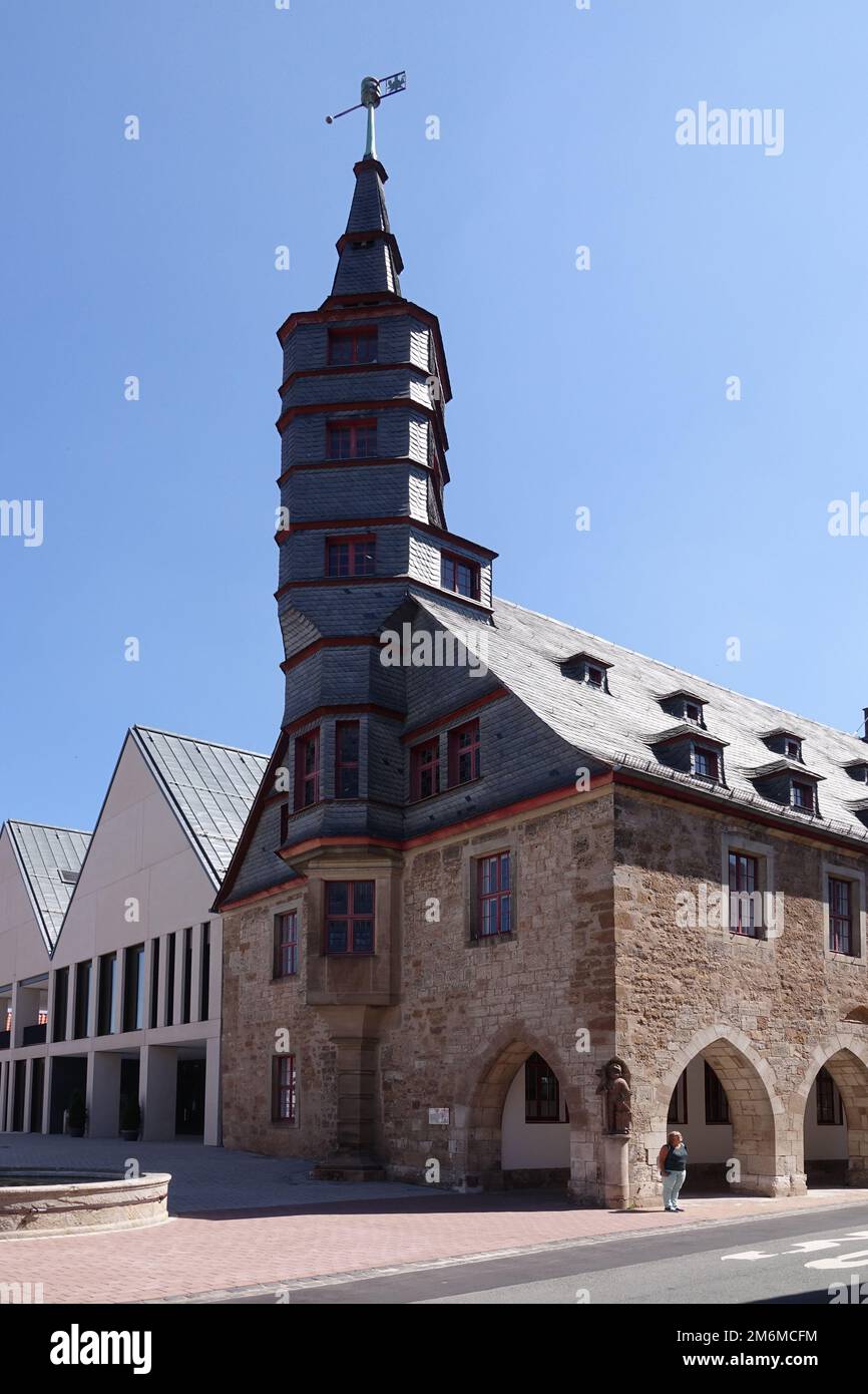 City hall in Korbach Stock Photo - Alamy