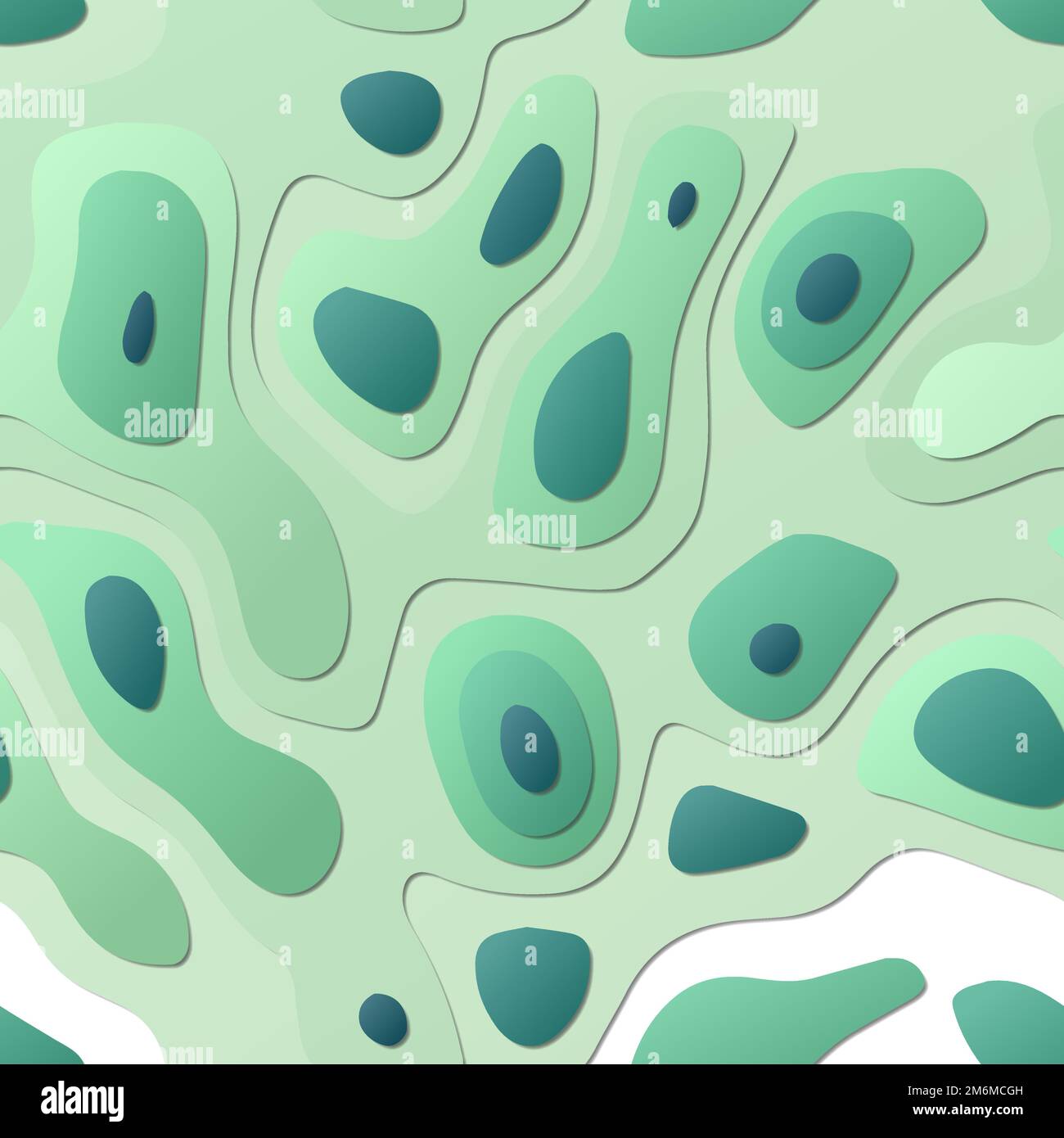 Colorful abstract layers. Papercut style background. Vibrant 3D ...