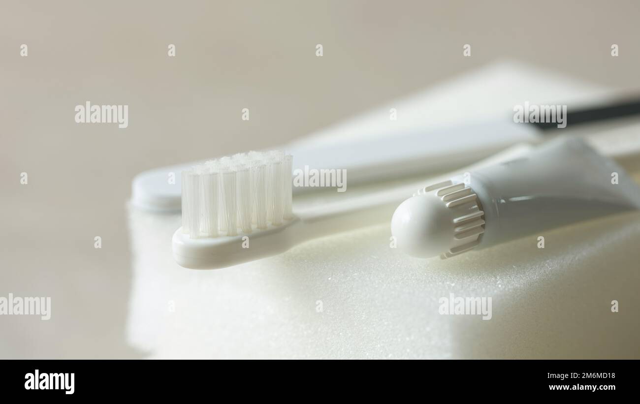 Toothbrush packaging hi-res stock photography and images - Alamy