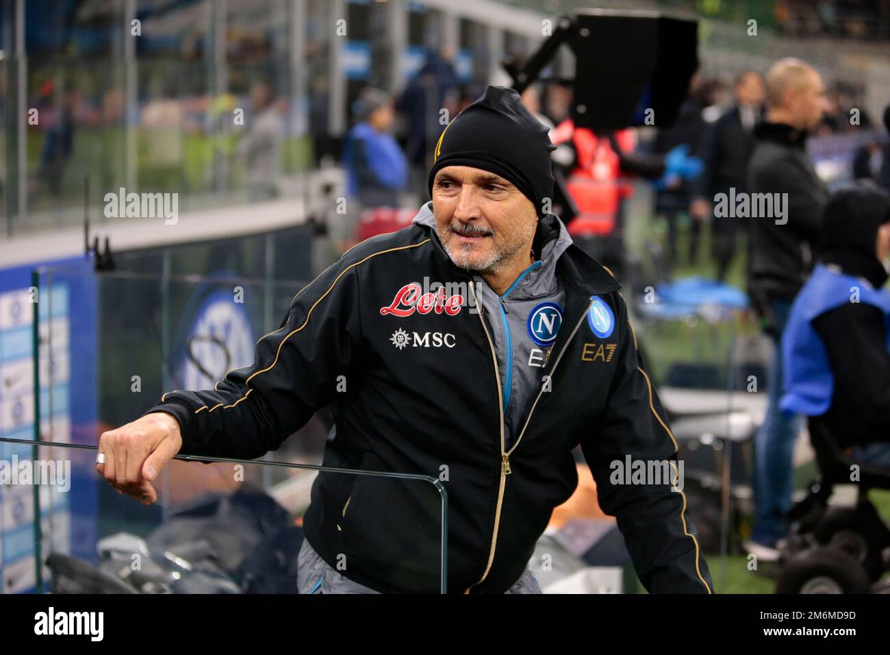 Luciano Spalletti, Manager of SSC Napoli during the Italian Serie A ...