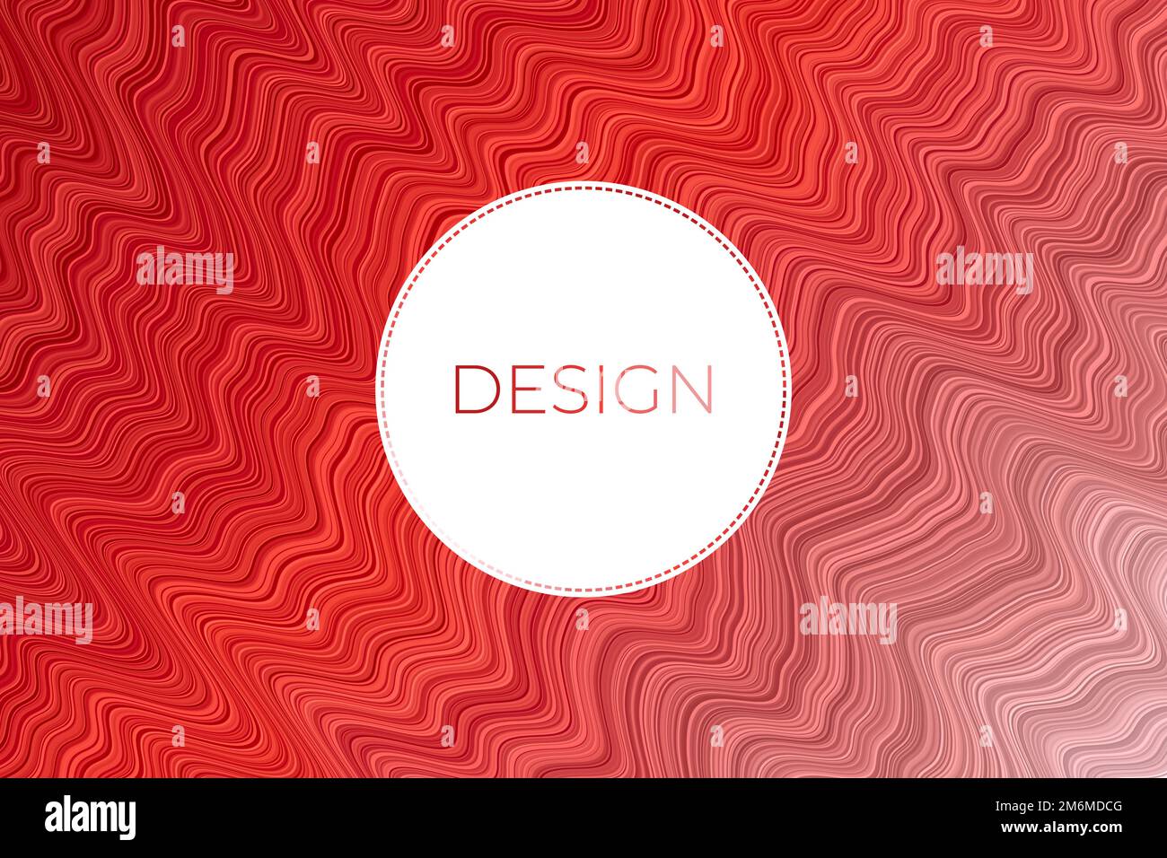 Artistic banner design. Abstract digital art in red colors. Creative ...