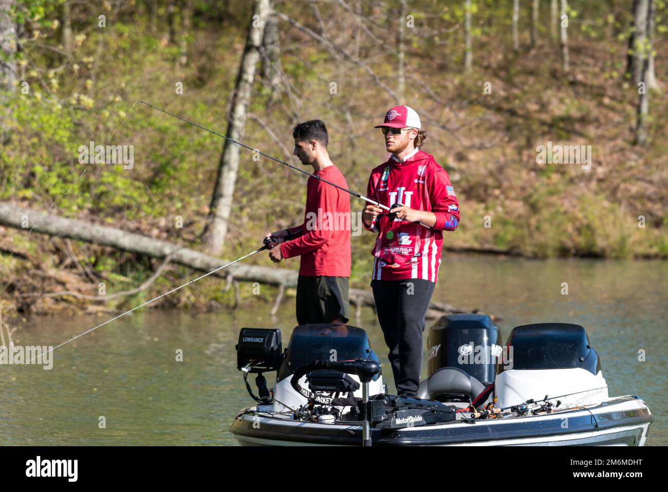 Indiana University and Purdue University fishing clubs partnered with ...