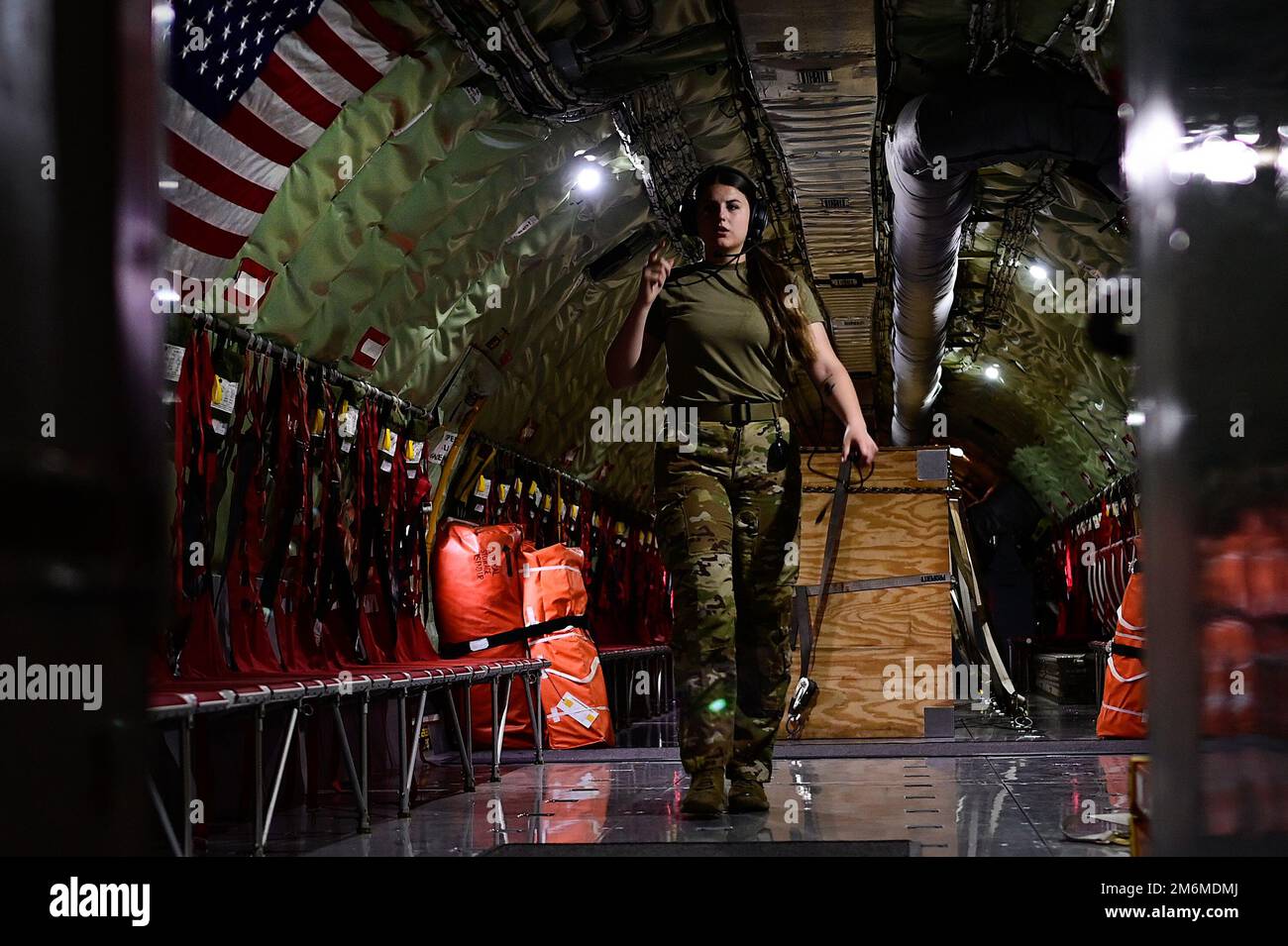 U.S. Air Force Airman 1st Class Trinity Gonzales, KC-135 Stratotanker ...