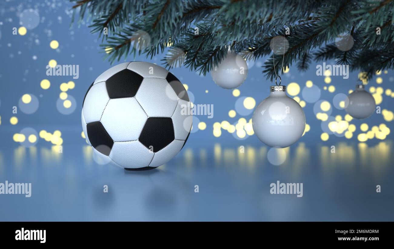 Christmas football tree hi-res stock photography and images - Alamy