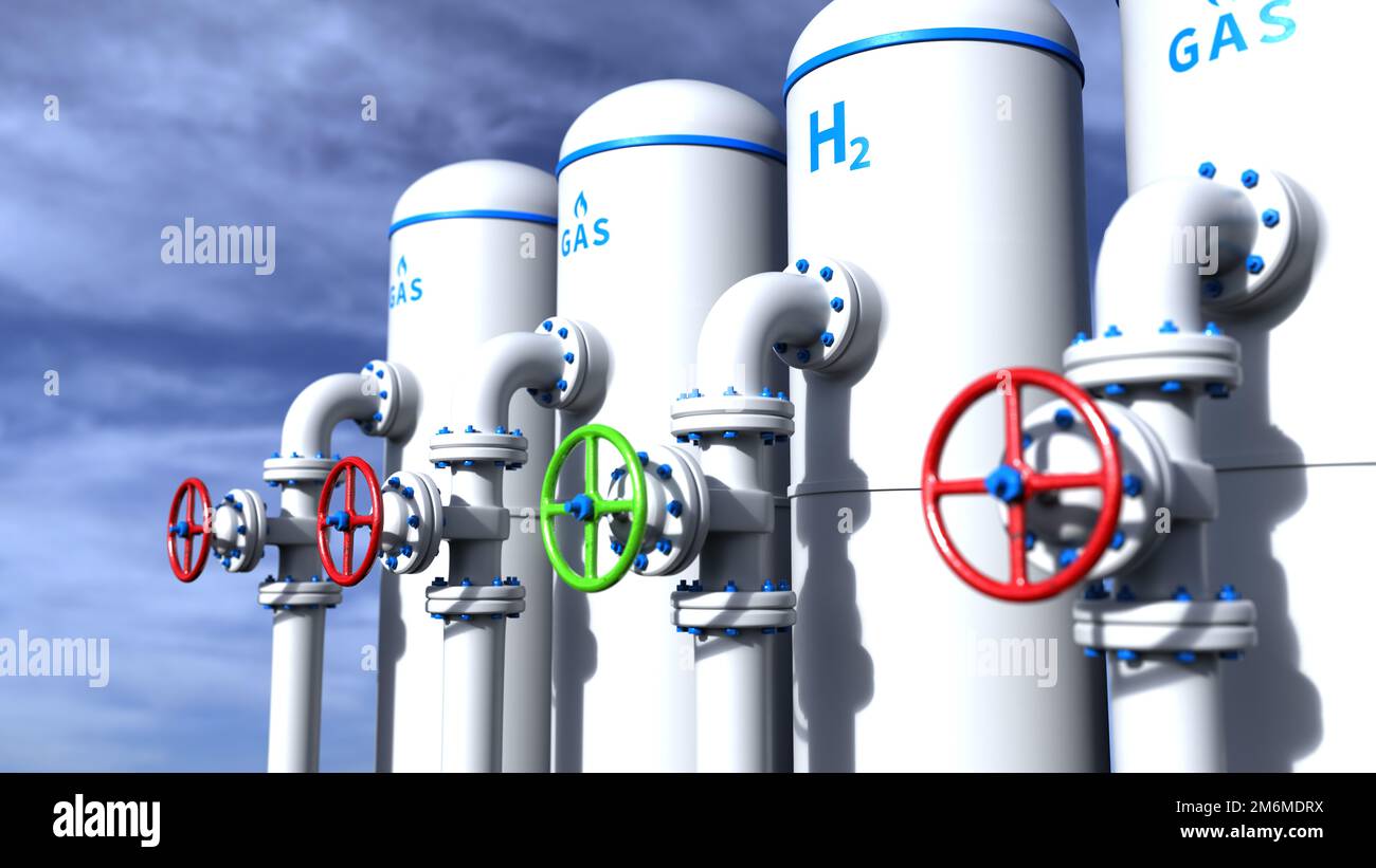 Hydrogen tanks hi-res stock photography and images - Alamy