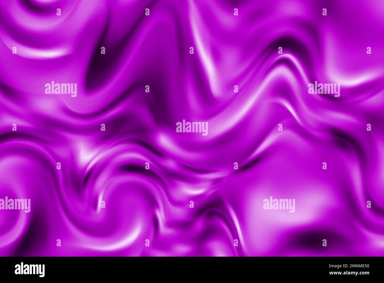 Wavy fluid background with liquid texture. Purple abstract smooth silk ...