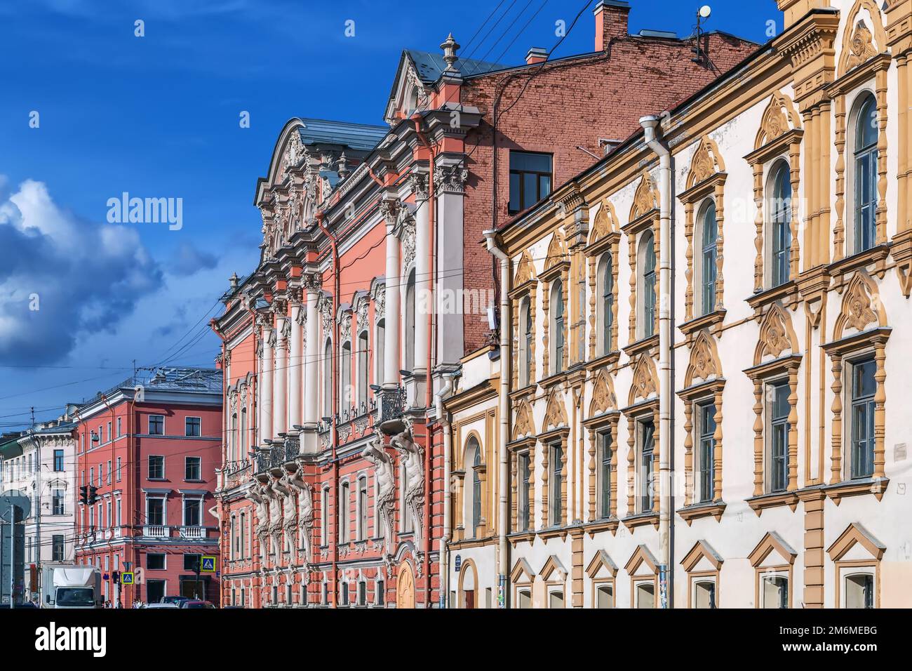 Embankment fontanka river old hi-res stock photography and images - Alamy