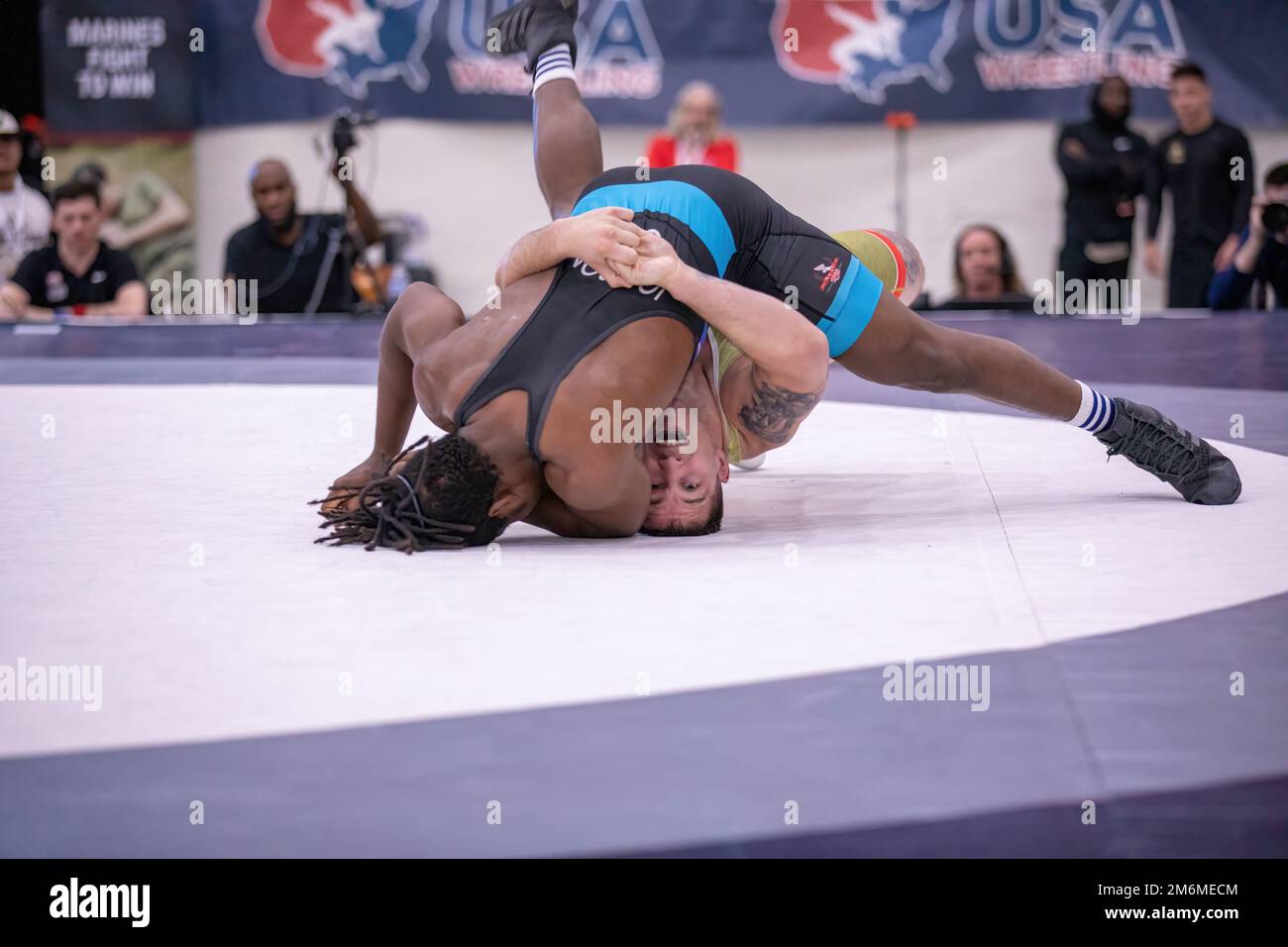 Six Wrestlers from the Men's Greco-Roman Wrestling Team assigned to the ...
