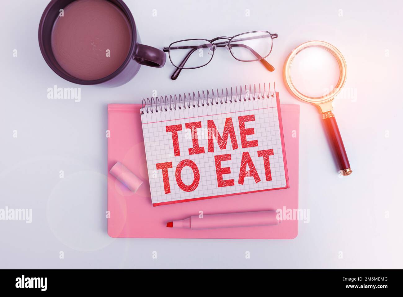 Sign displaying Time To Eat. Internet Concept Right moment to enjoy a ...