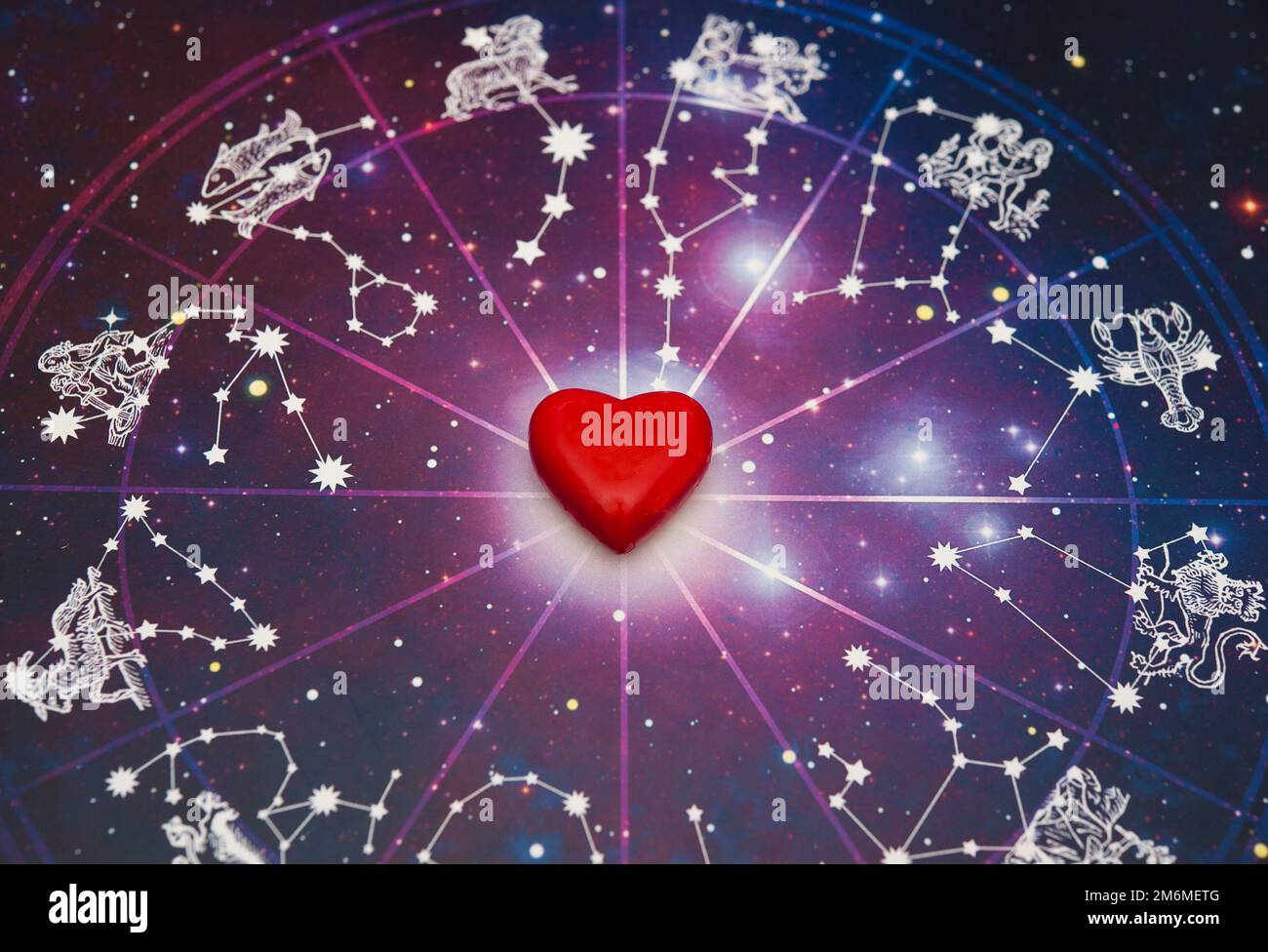 astrology and valentine day Stock Photo - Alamy