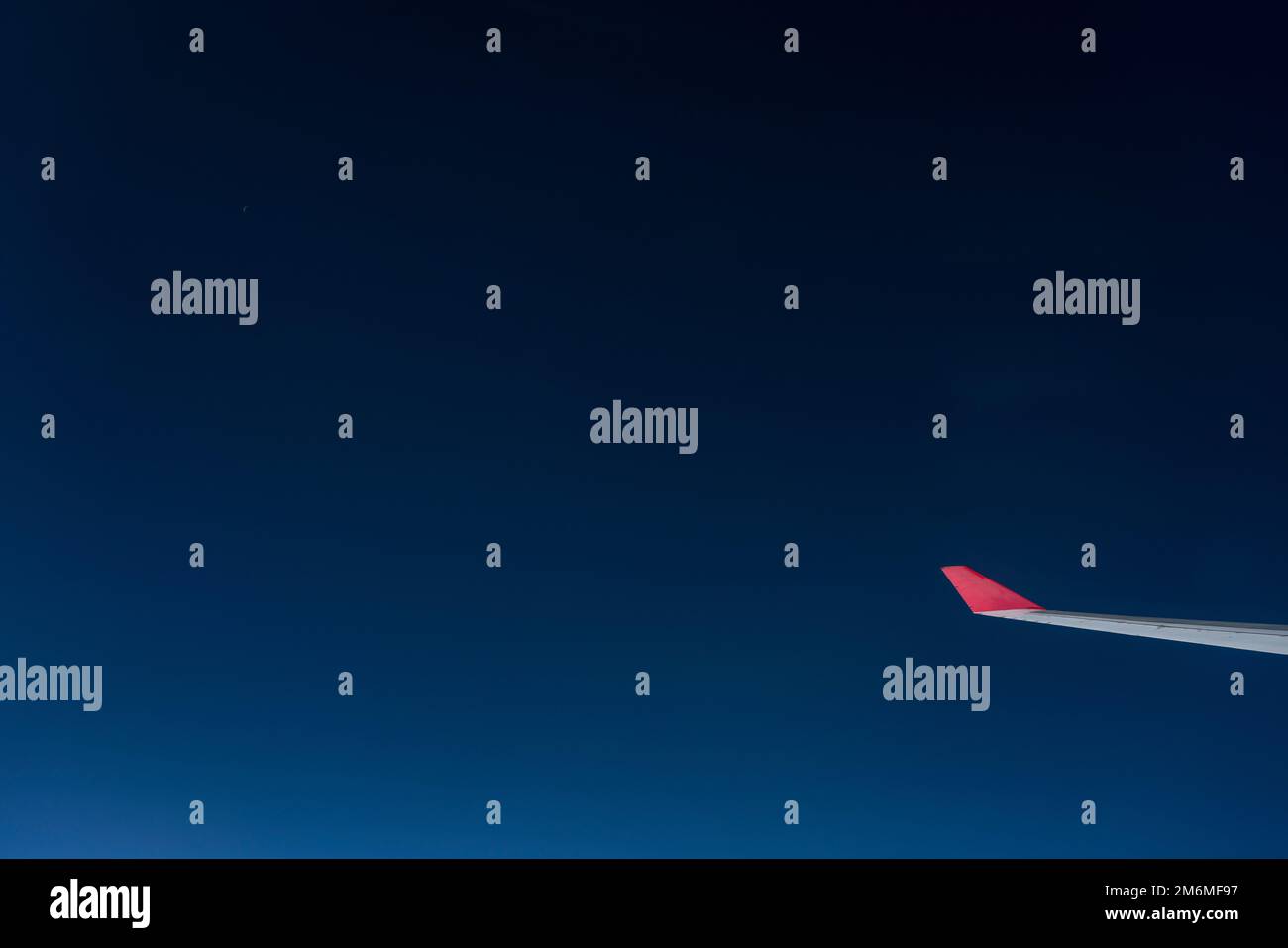 From wing below ground scenery Stock Photo - Alamy