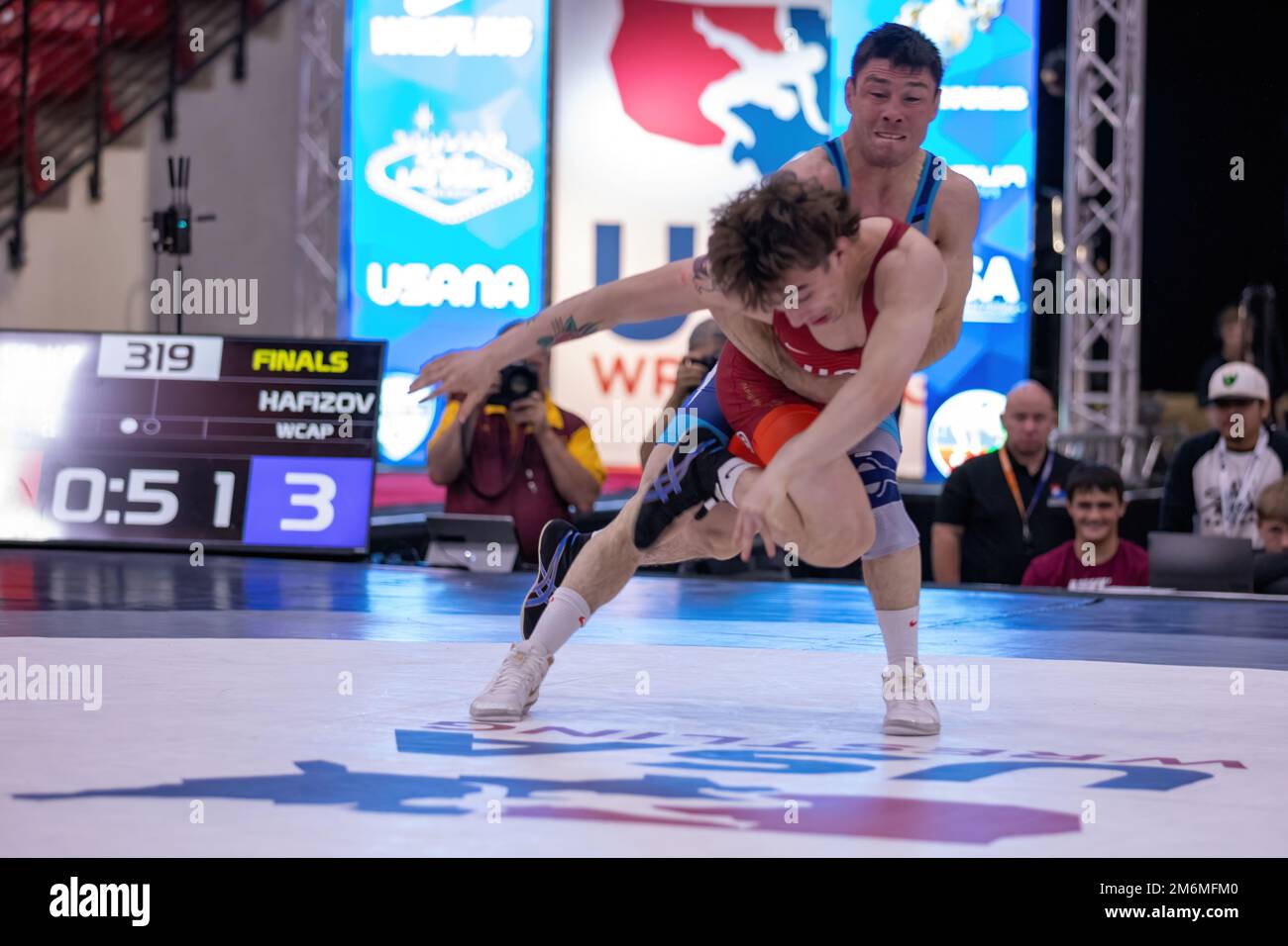 Six Wrestlers from the Men's Greco-Roman Wrestling Team assigned to the ...
