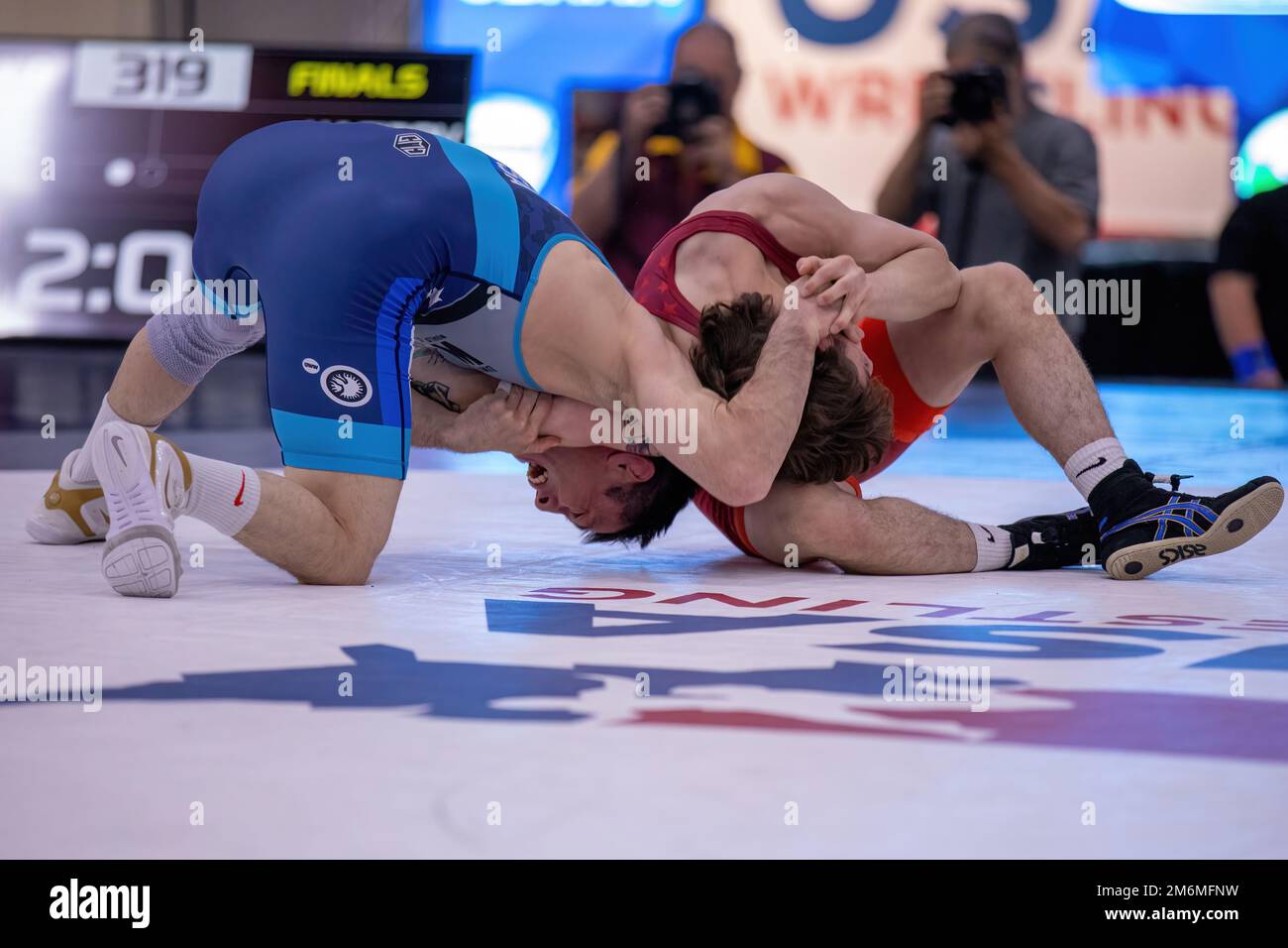 Six Wrestlers from the Men's Greco-Roman Wrestling Team assigned to the ...