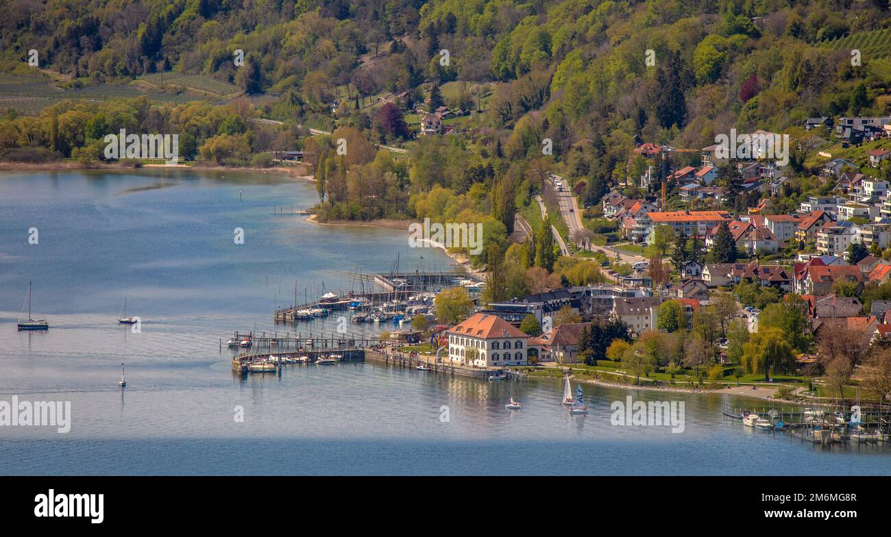 Bodman-Ludwigshafen on Lake Constance Stock Photo - Alamy