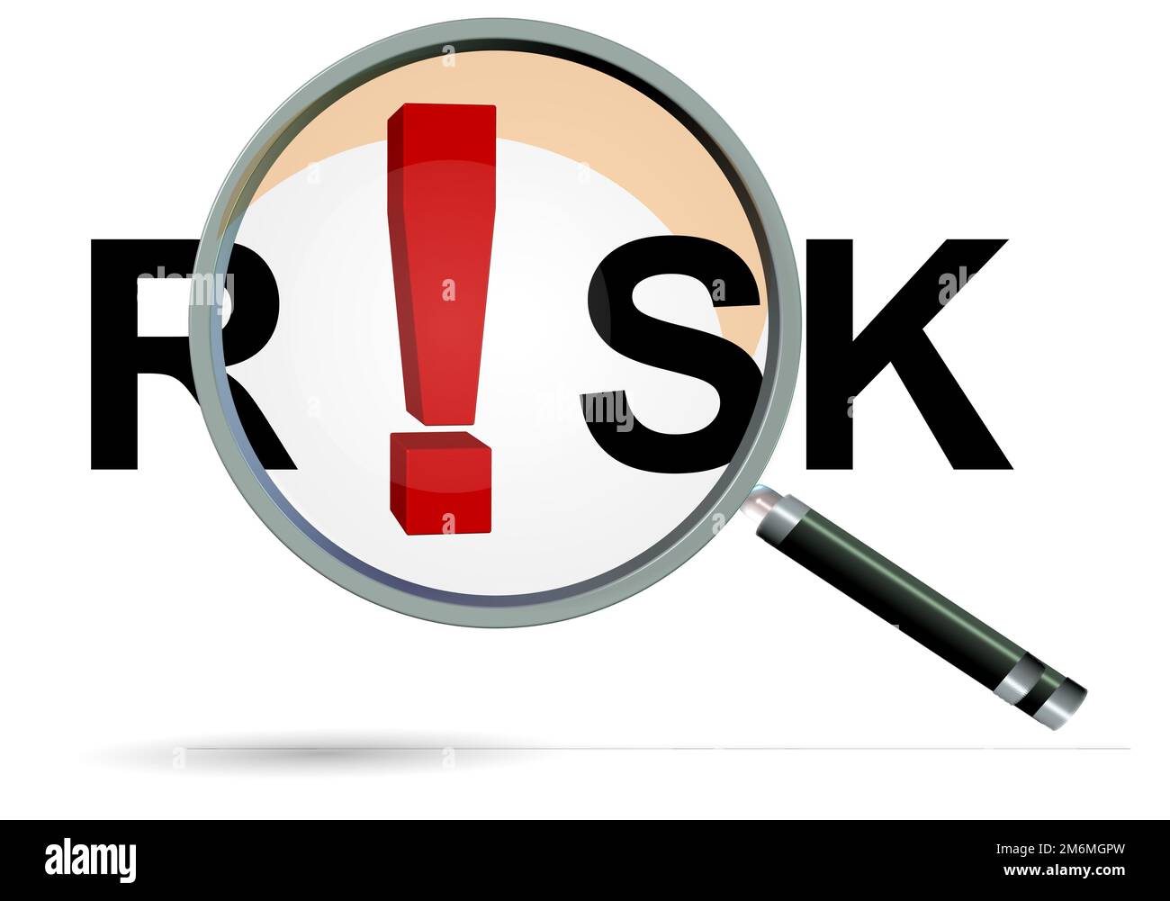 Risk management process Cut Out Stock Images & Pictures - Alamy