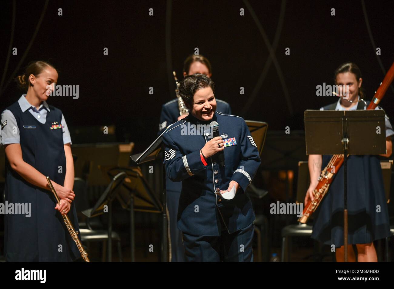 U.S. Air Force Technical Sergeant Denise Cardona-Santos Band of the ...