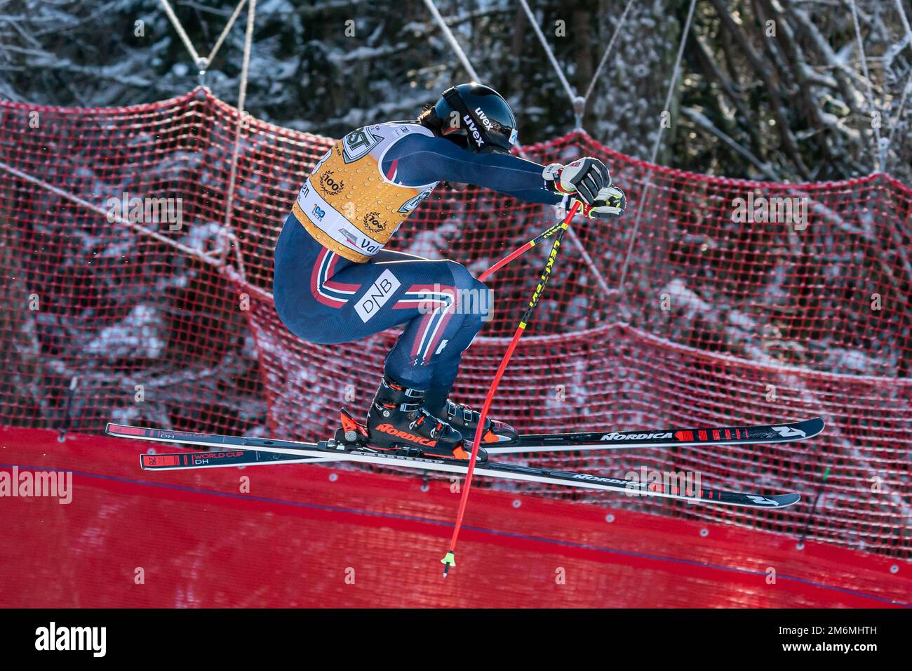 Val Gardena, Italy. 17th Dec, 2022. ROEA Henrik (NOR) competing in the ...