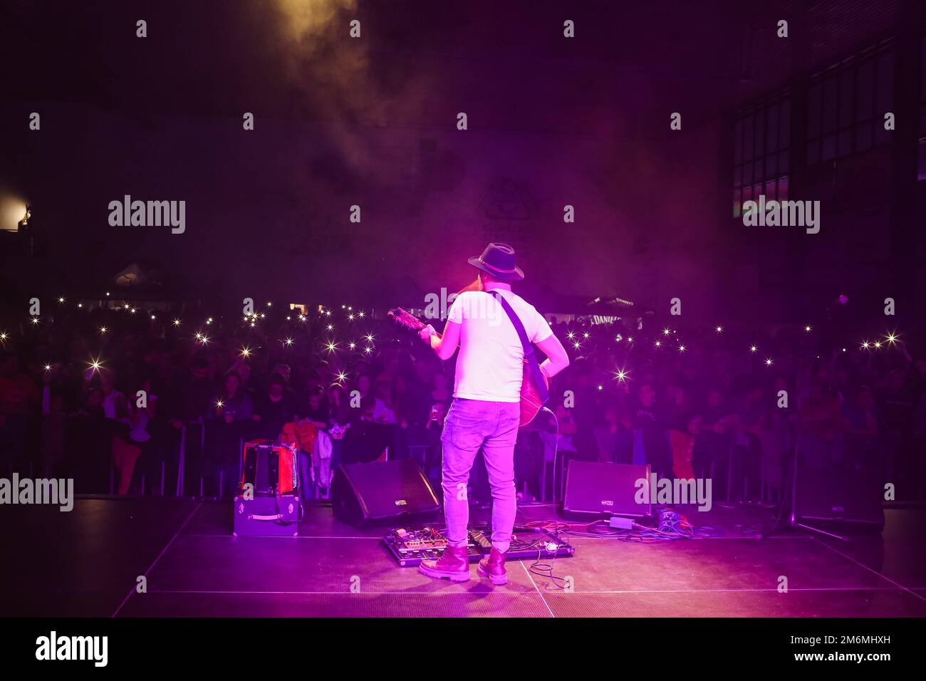 a concert by a Czech singer in 2022 Stock Photo - Alamy