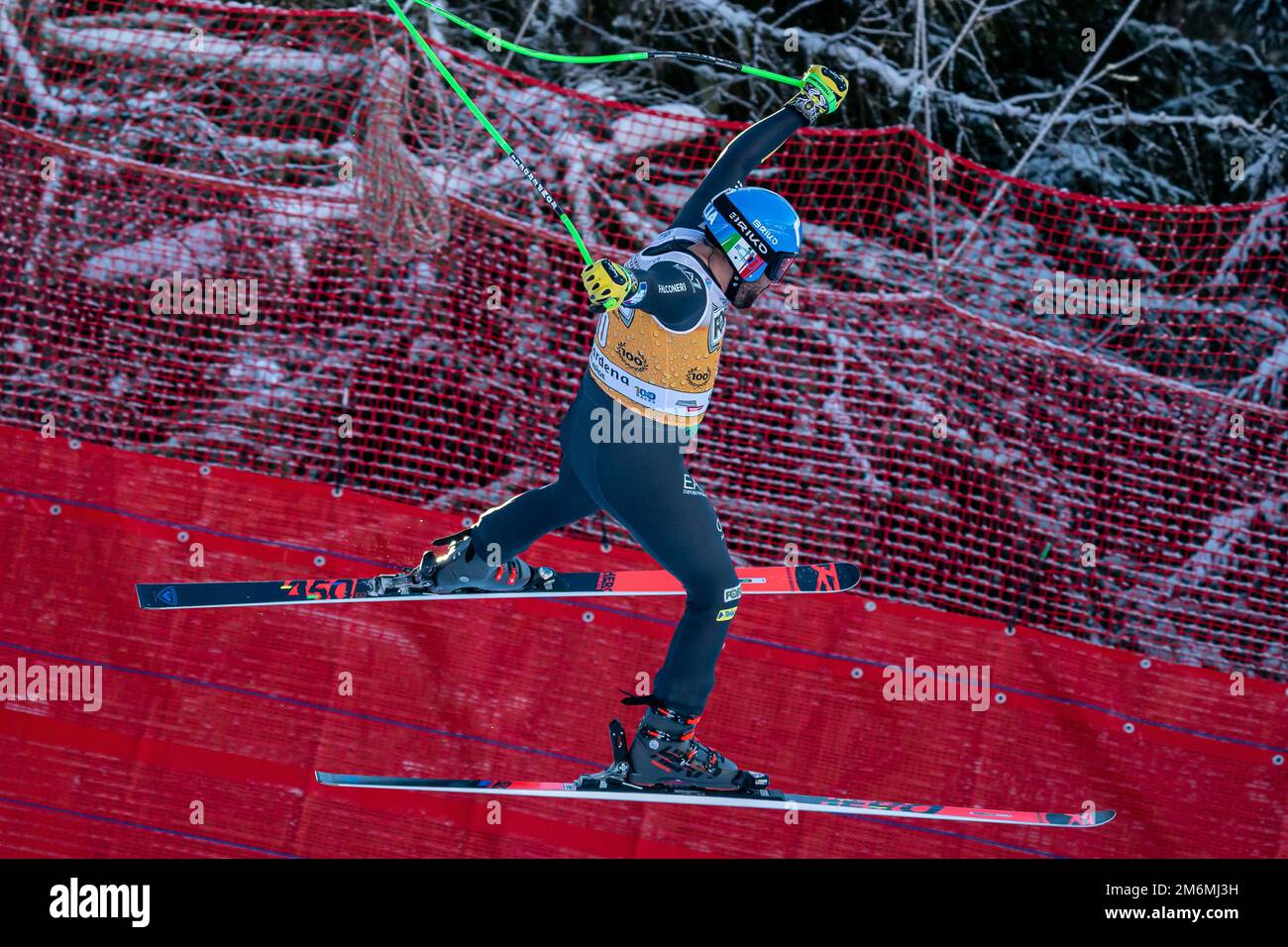 Val Gardena, Italy. 17th Dec, 2022. SIMONI Federico (ITA) competing in ...