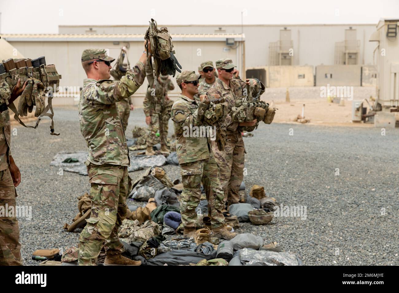 CAMP BUEHRING, Kuwait-U.S. Army Soldiers competing in the U.S. Army ...