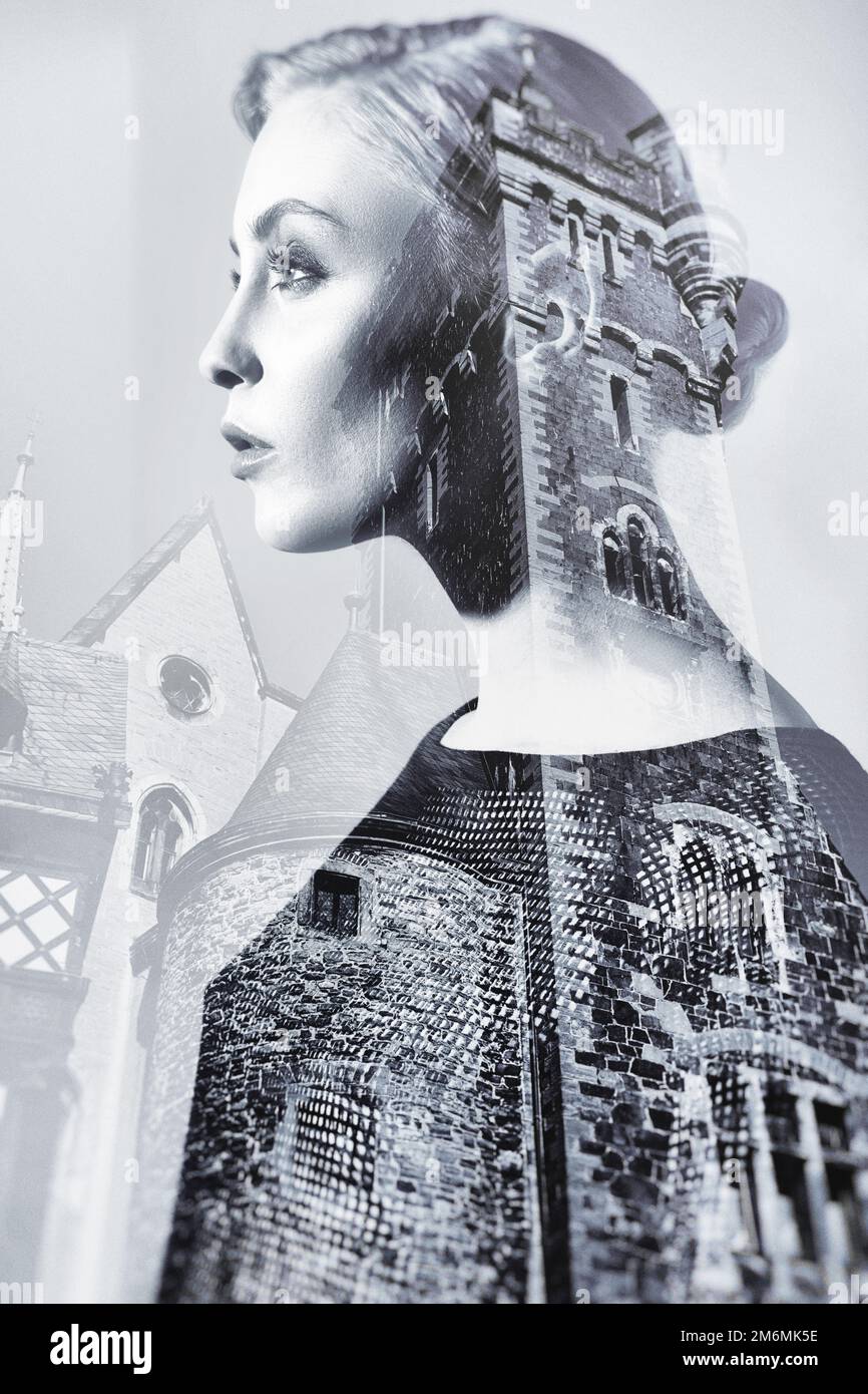 Multiple exposure illustration hi-res stock photography and images - Alamy