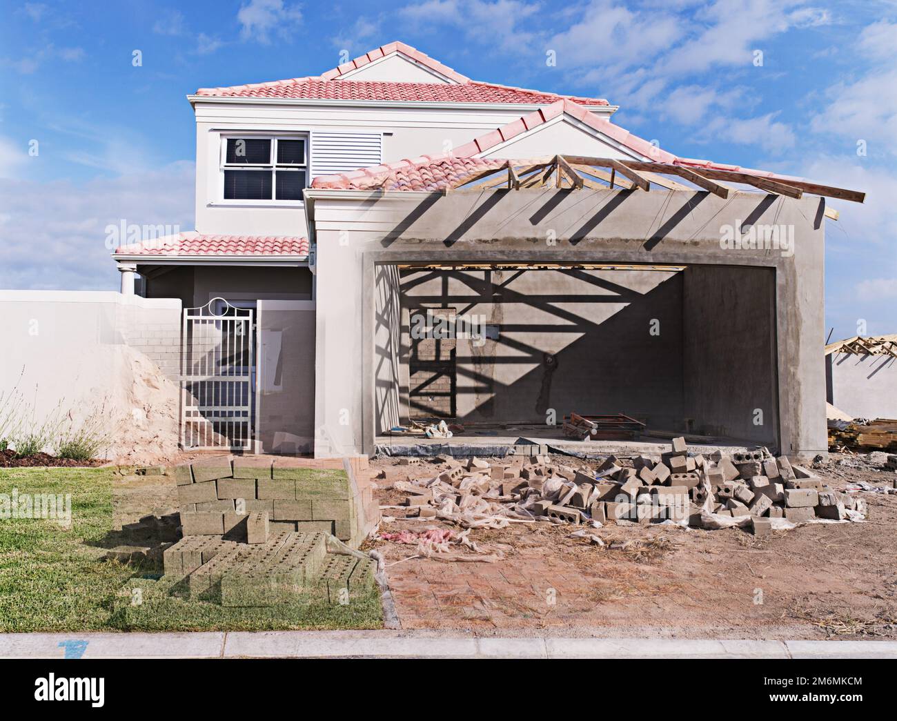 Building your dream home Stock Photo - Alamy