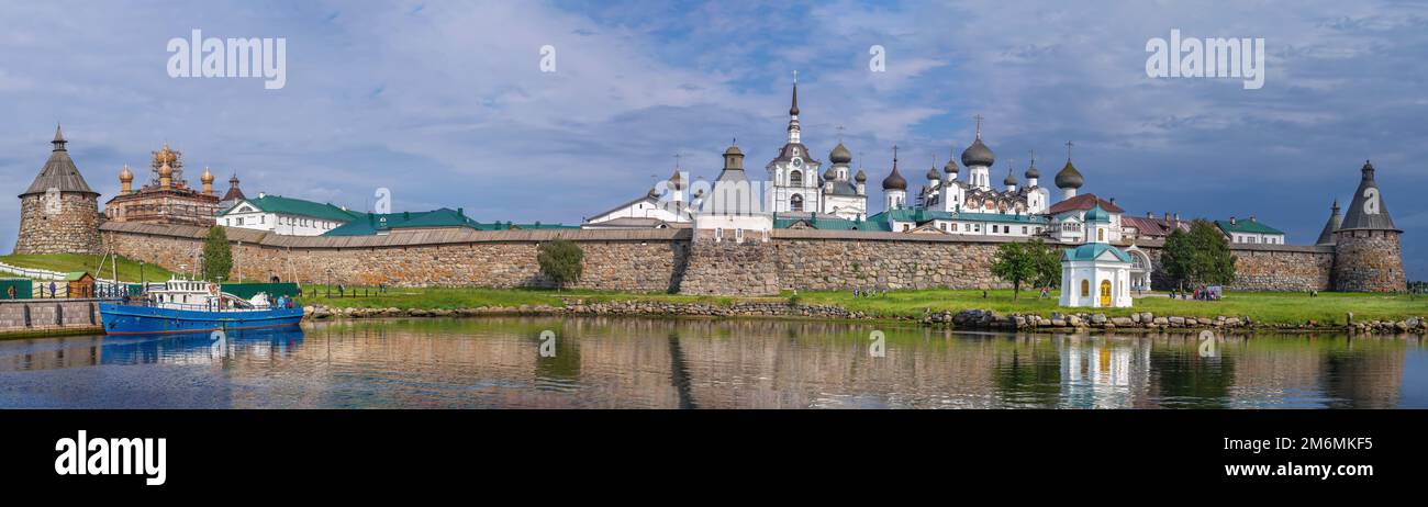 Solovetsky Monastery, Russia Stock Photo - Alamy