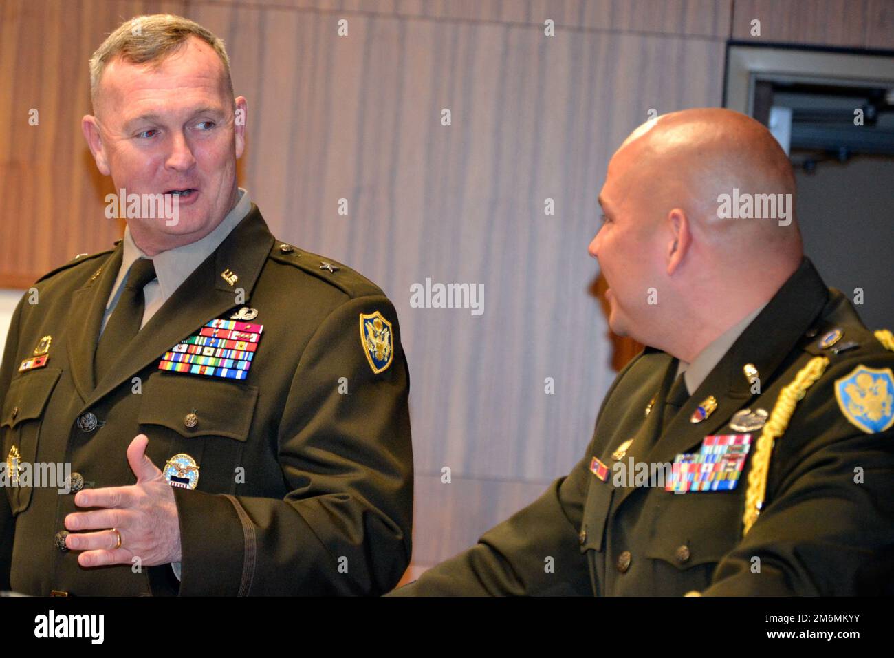 Defense Logistics Agency Troop Support Aide de Camp Army Capt. Martin ...
