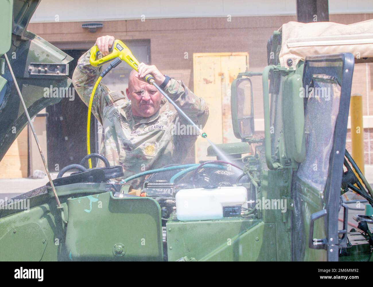 SGM. Troy Dotterwech, a Maintenance SGM for G4 Headquarters ...