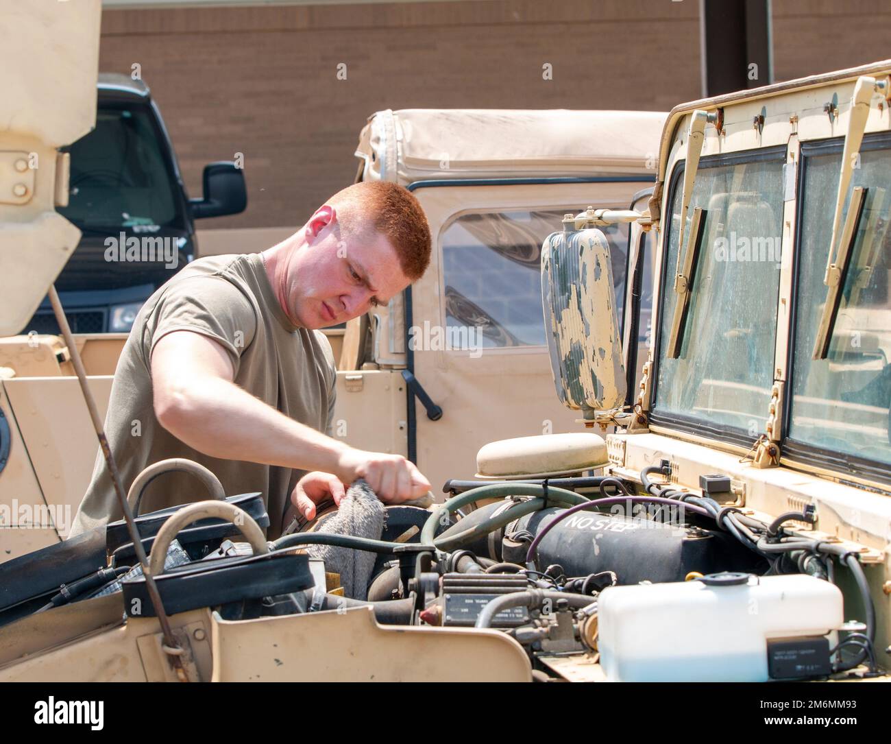 Sgt. Daniel Finch, a Musician, with 101st Airborne Division Band ...