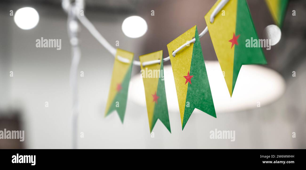 Garland france national flags hi-res stock photography and images - Alamy