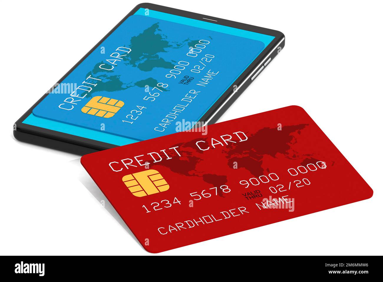 Money transfer concept smart Cut Out Stock Images & Pictures - Alamy