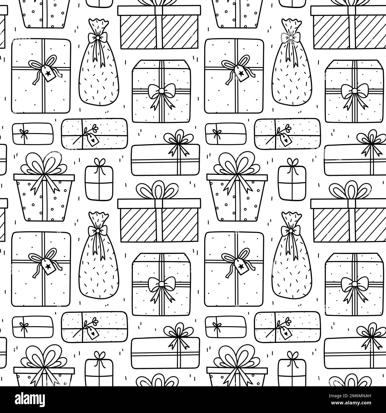 Cartoon birthday party decorations gifts presents hi-res stock ...