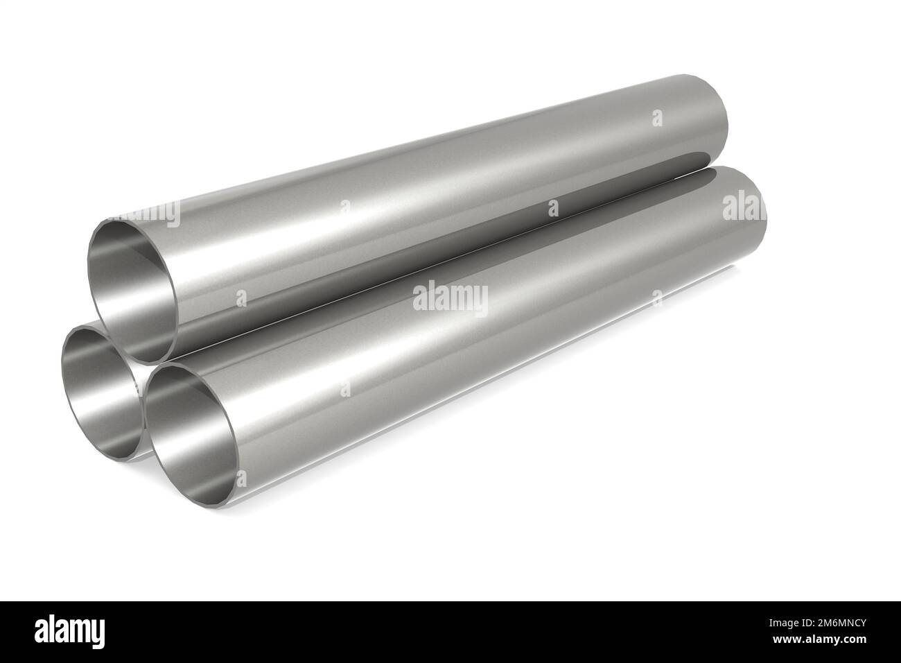 Silver pipes metal plumbing hi-res stock photography and images - Alamy