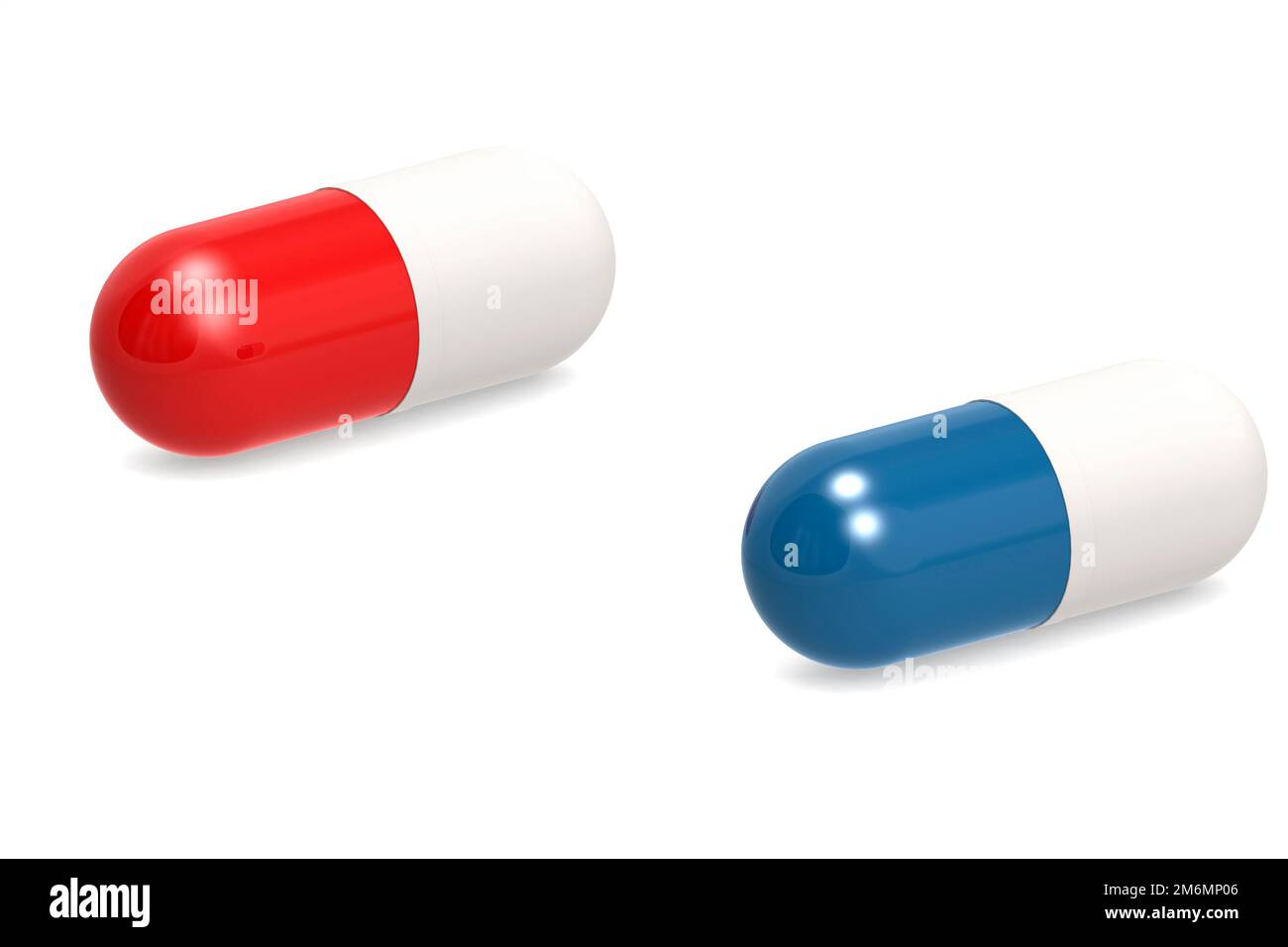 Red tablet pill hi-res stock photography and images - Alamy