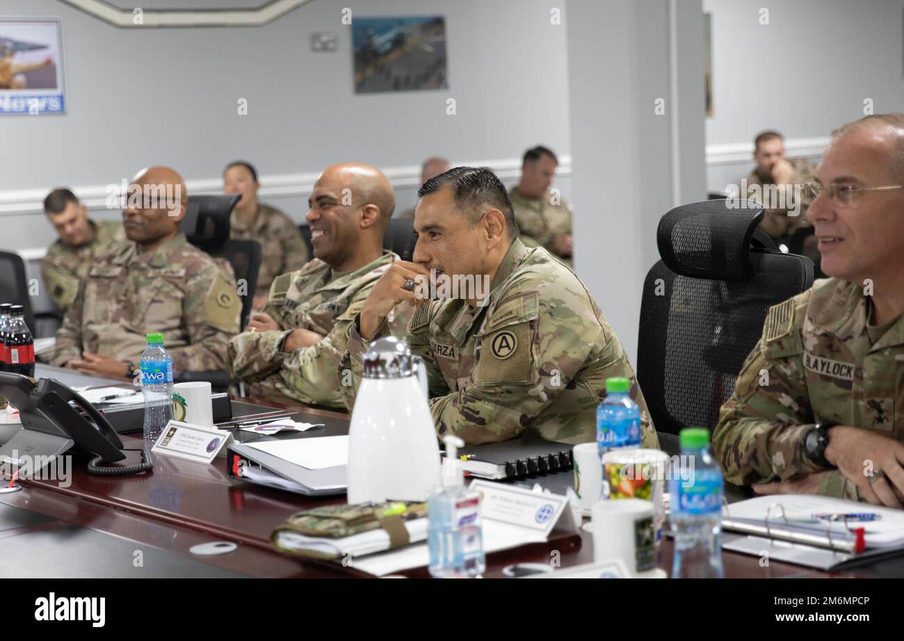 U.S. Army Central Commanding General, Lt. Gen. Ronald Clarke and ...