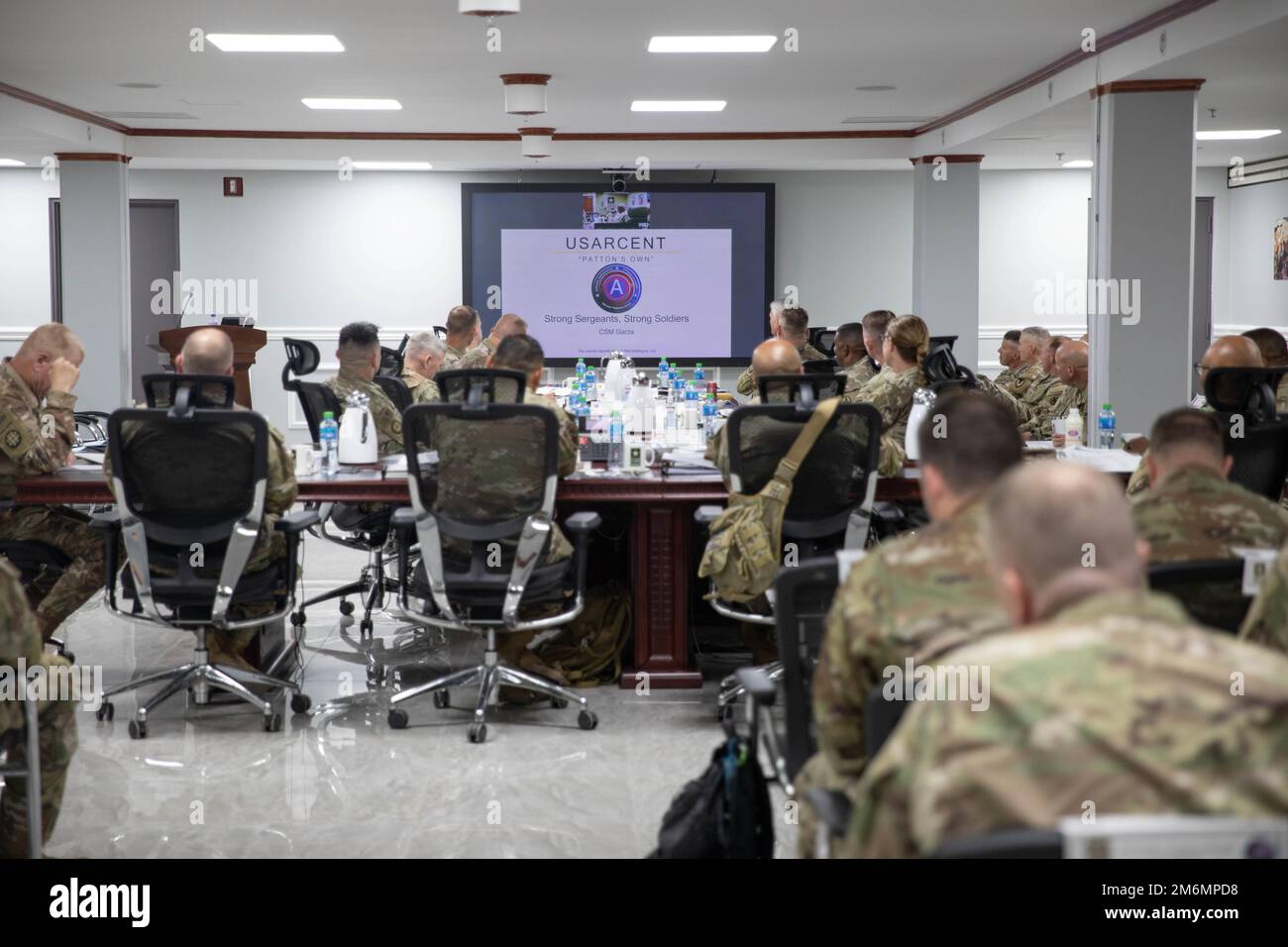 Senior leaders from across USARCENT convene during the USARCENT ...