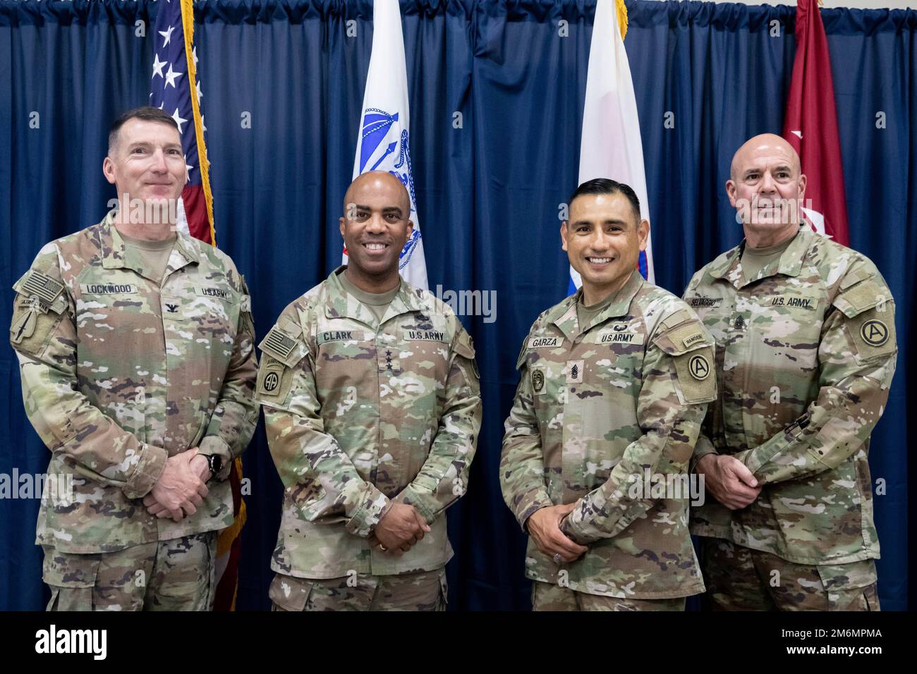 U.S. Army Central Commanding General, Lt. Gen. Ronald Clark and Command ...