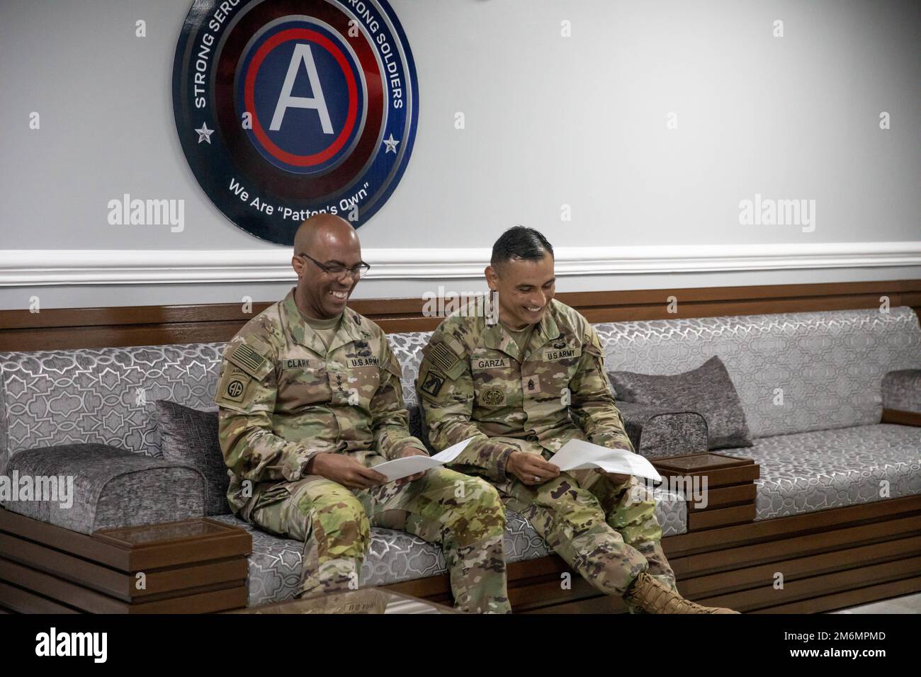 U.S. Army Central Commanding General, Lt. Gen. Ronald Clarke and ...