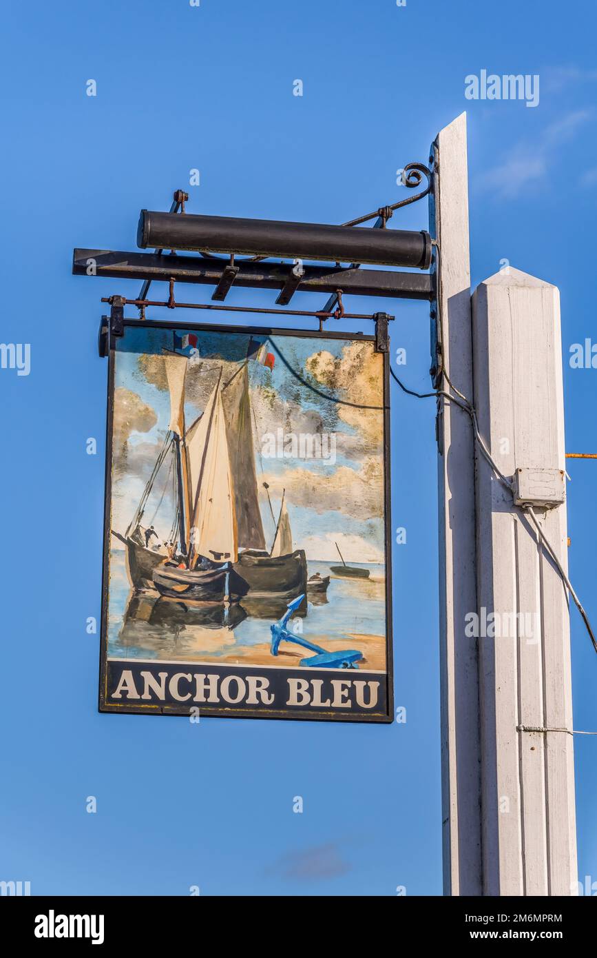 Bosham blue anchor hi-res stock photography and images - Alamy